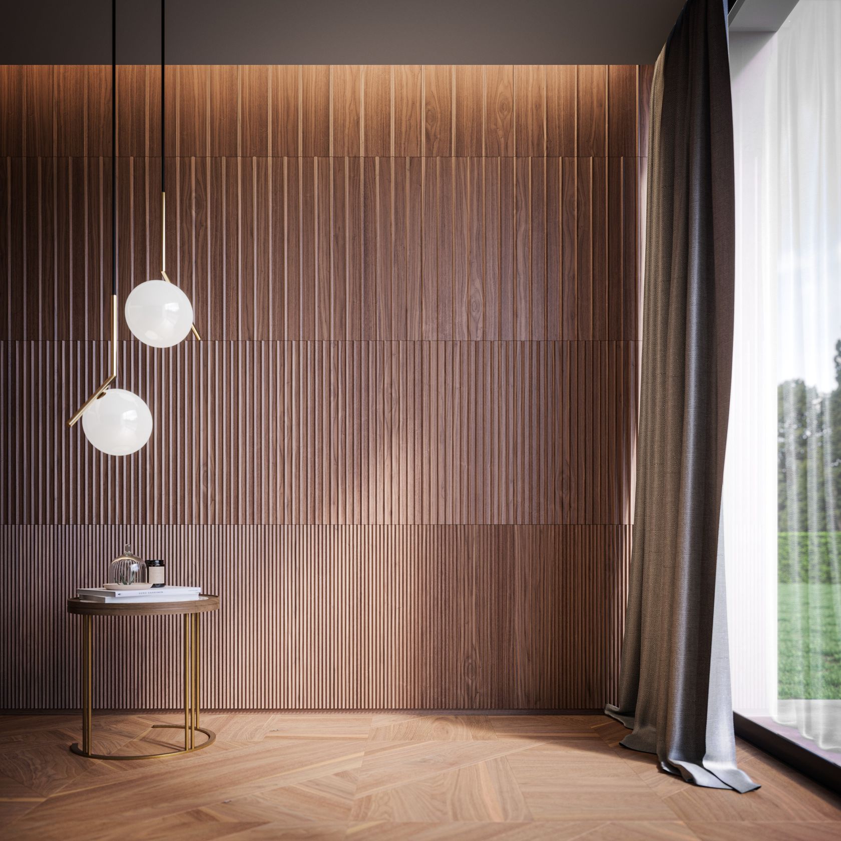 RELEVO Wooden boiserie / 3D Wall Cladding By FOGLIE D'ORO