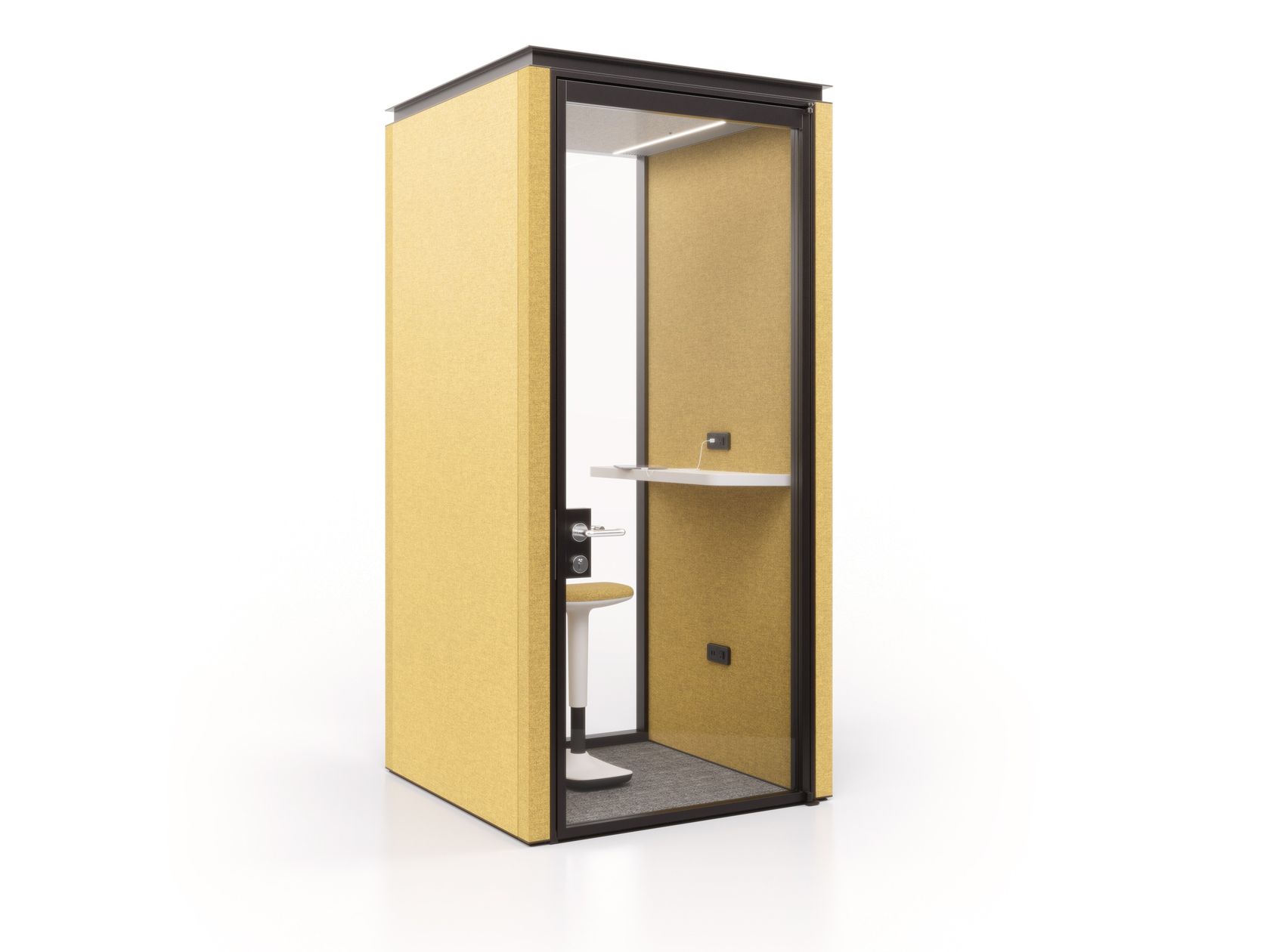 Acoustic office booth COLLABORATIVE ROOM - PHONE BOOTH Collaborative ...