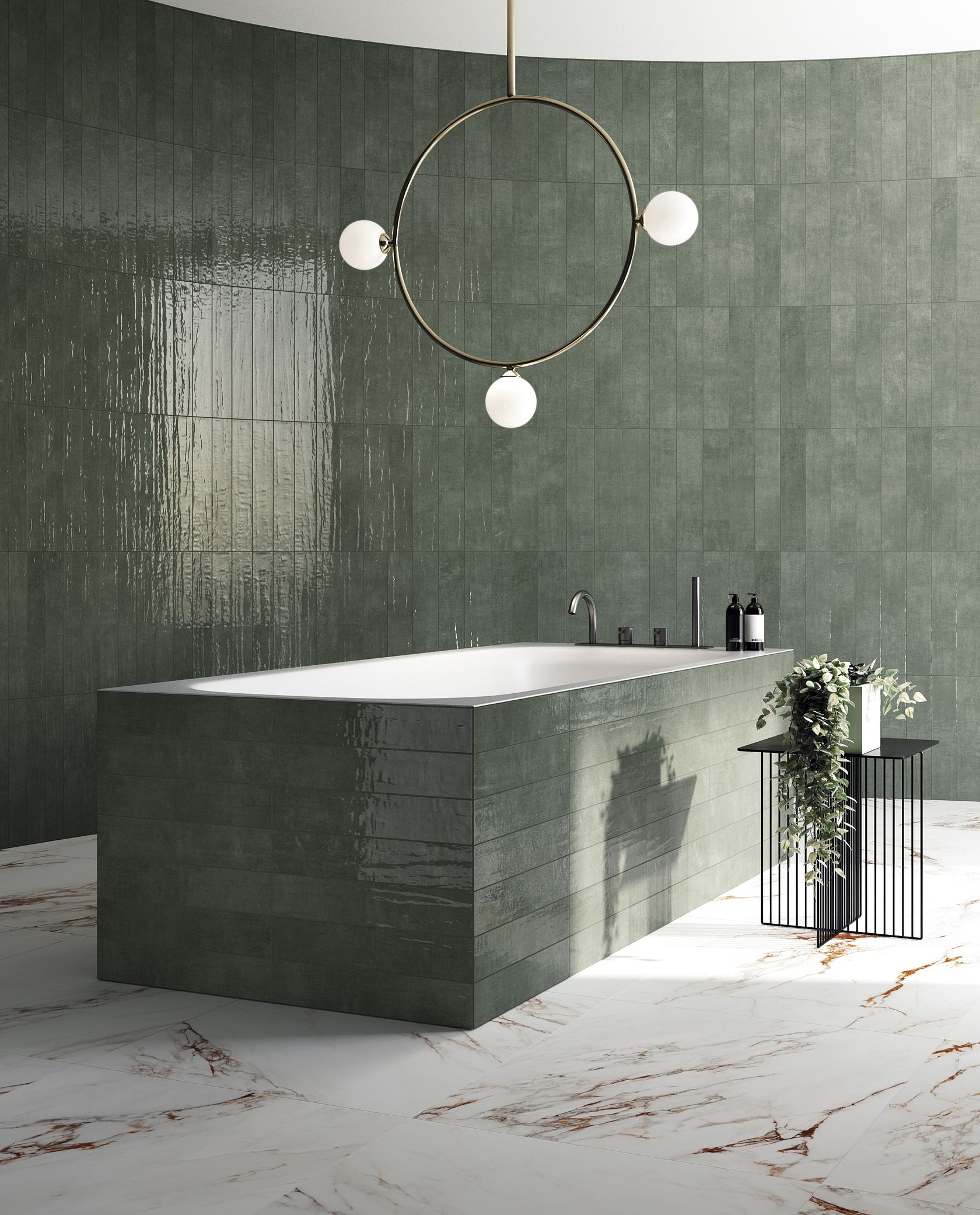 Full-body porcelain stoneware wall/floor tiles COLORFUL By Pastorelli