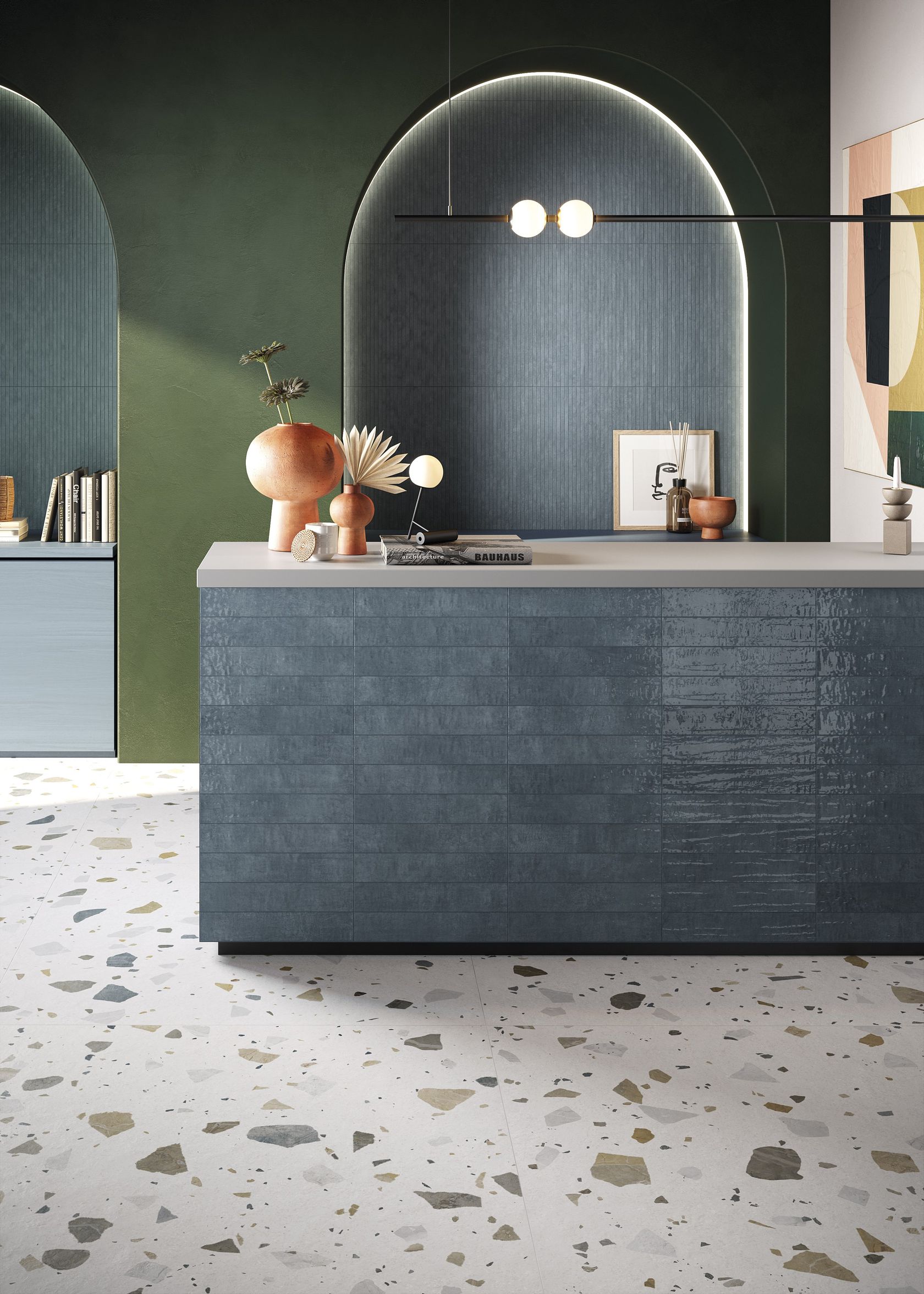 Full-body porcelain stoneware wall/floor tiles COLORFUL By Pastorelli
