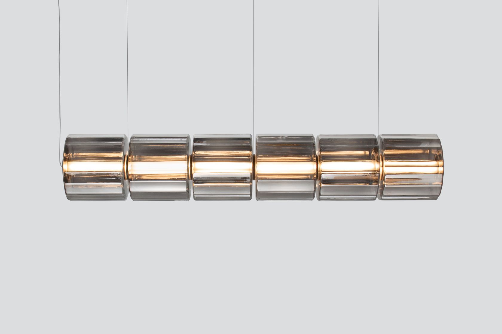 COLUMN 300 HORIZONTAL Pendant lamp By A-N-D | design Lukas Peet