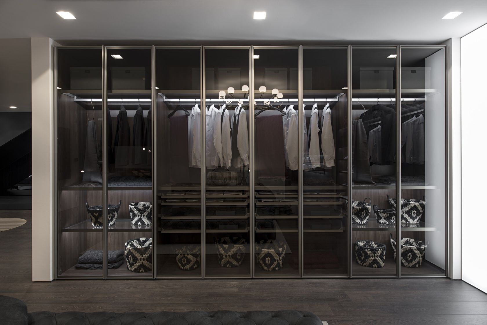 Sectional wardrobe COMBI SYSTEM Z598 By Zalf