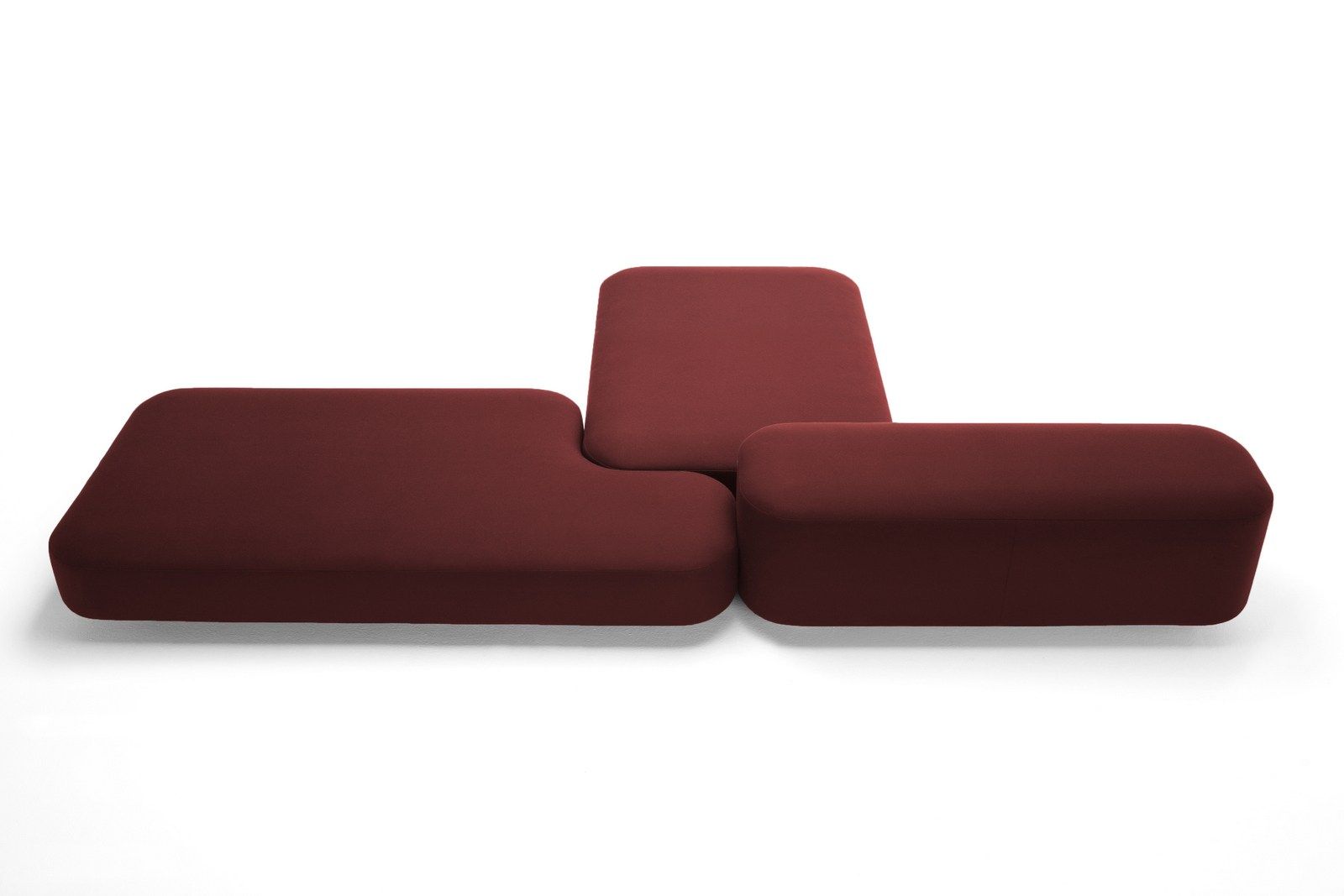 Sectional sofa COMMON By Viccarbe design Naoto Fukasawa