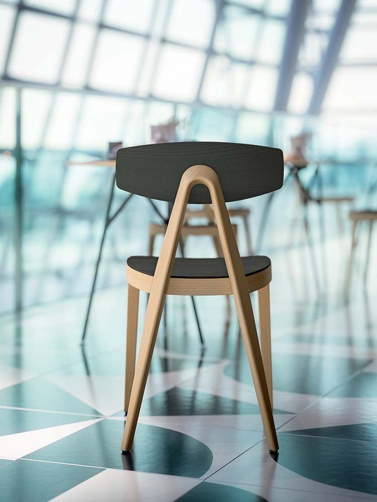 COMPASSO Chair By Quadrifoglio Group | design Dorigo Design
