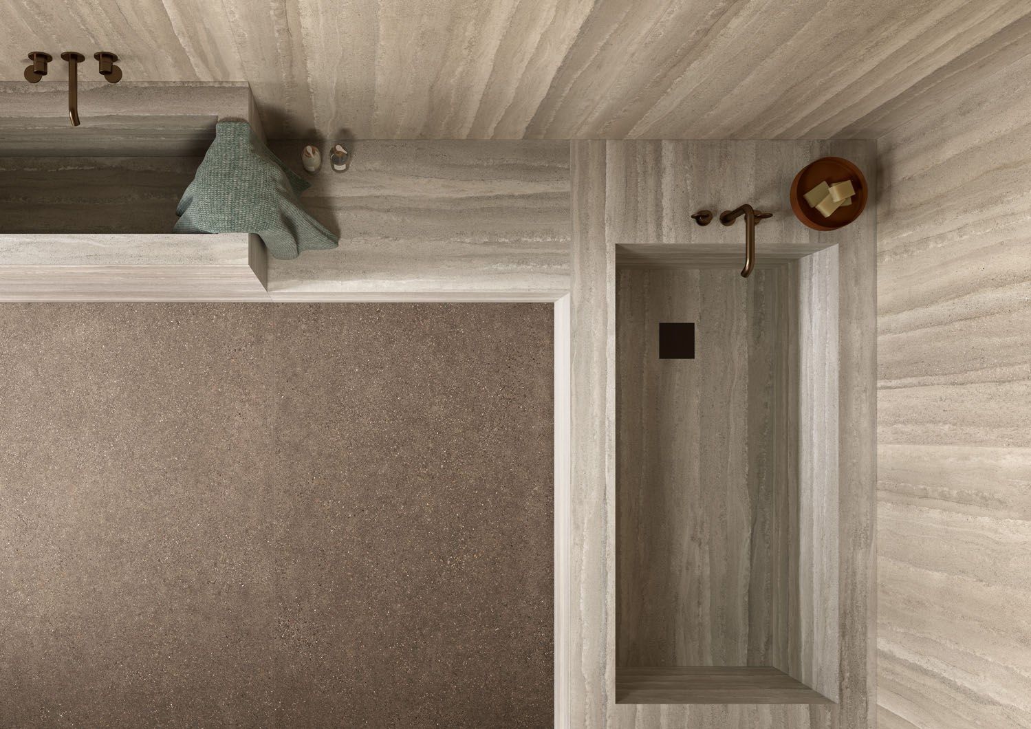 COMPATTA Wall tiles By CEDIT Ceramiche d'Italia | design Federico Peri