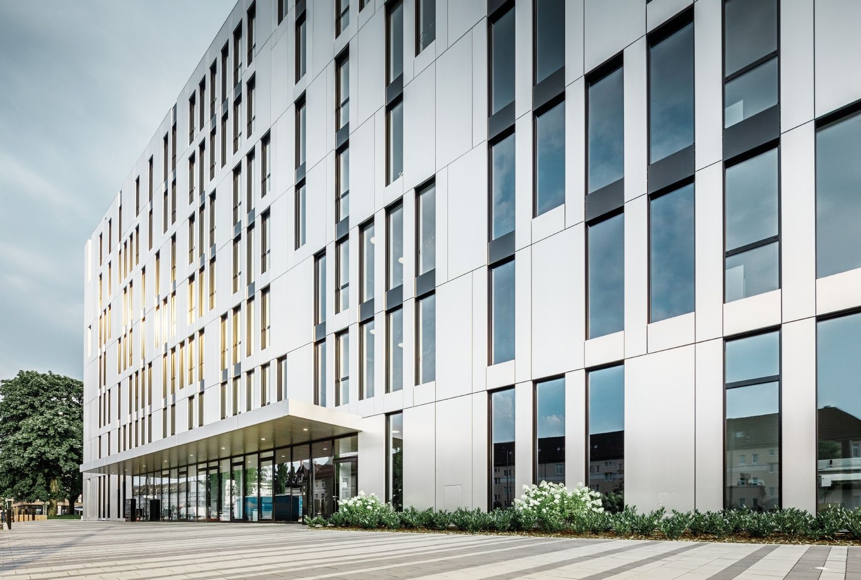 Composite material facade panel COMPOSITE PANEL By PREFA ITALIA