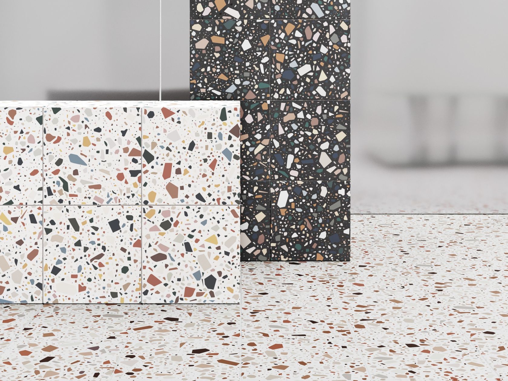CONFETTI Porcelain stoneware wall/floor tiles terrazzo effect By ...