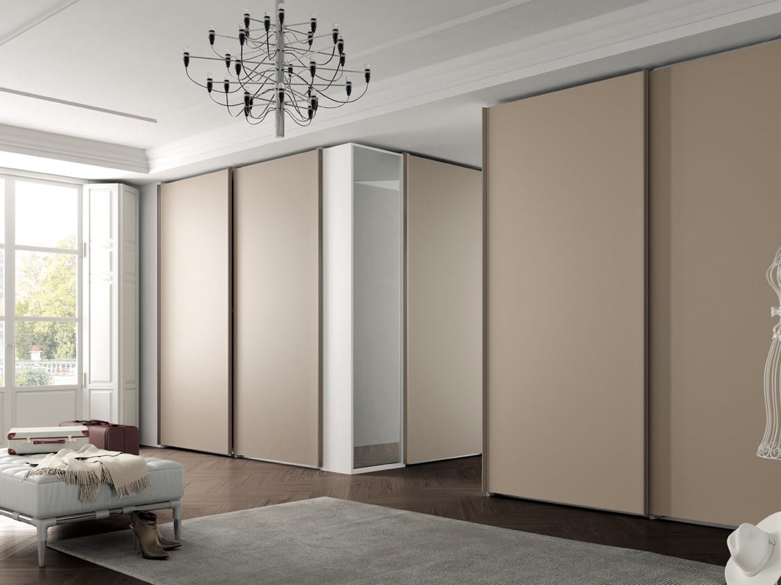 CONFIGURATION 388 Wardrobe with sliding doors By TUMIDEI