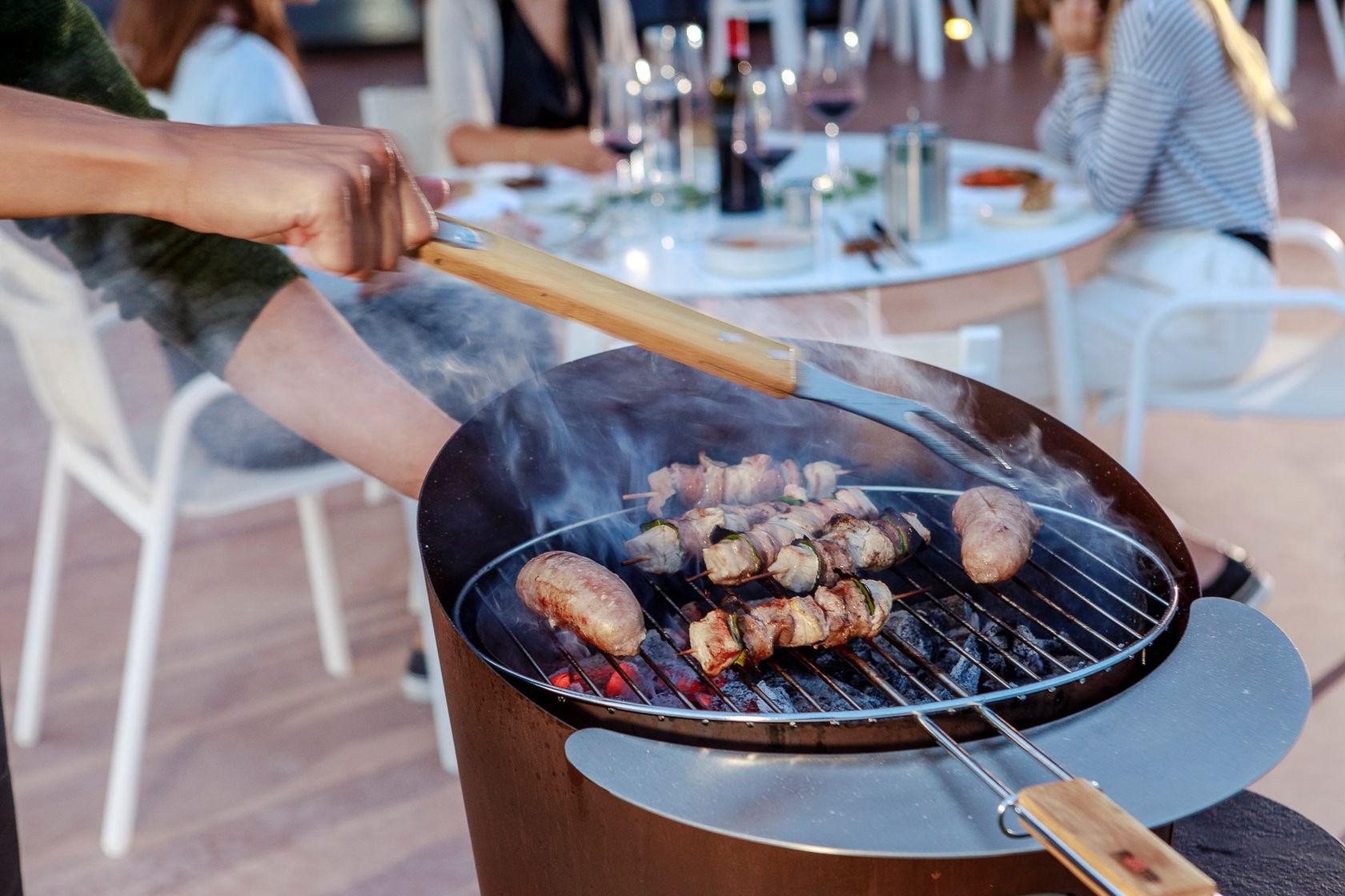 CONOGRILL Gartengrill By Focotto | design Carlo Capecci