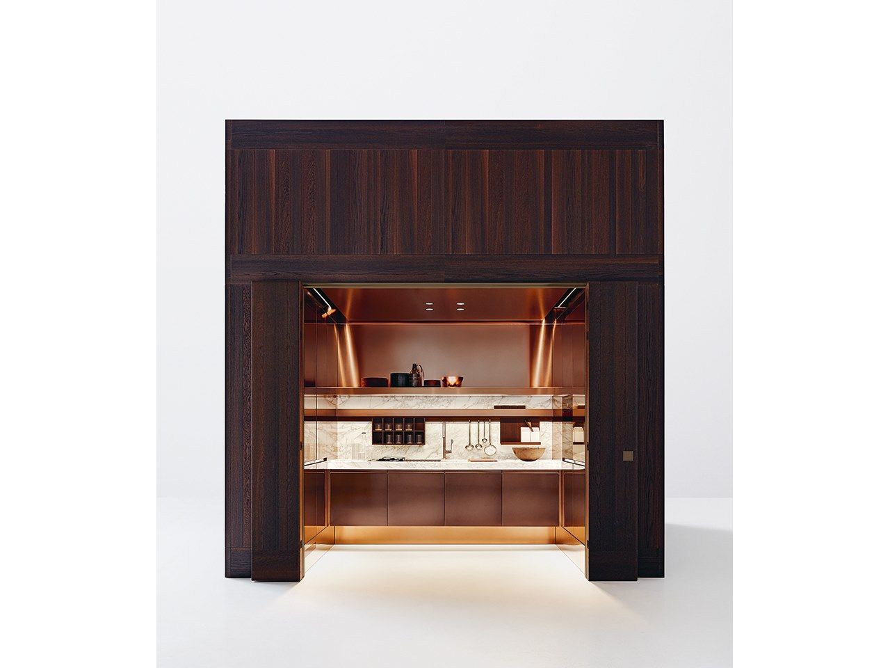 CONVIVIUM CONCEPT Kitchen with island By Arclinea | design Antonio Citterio