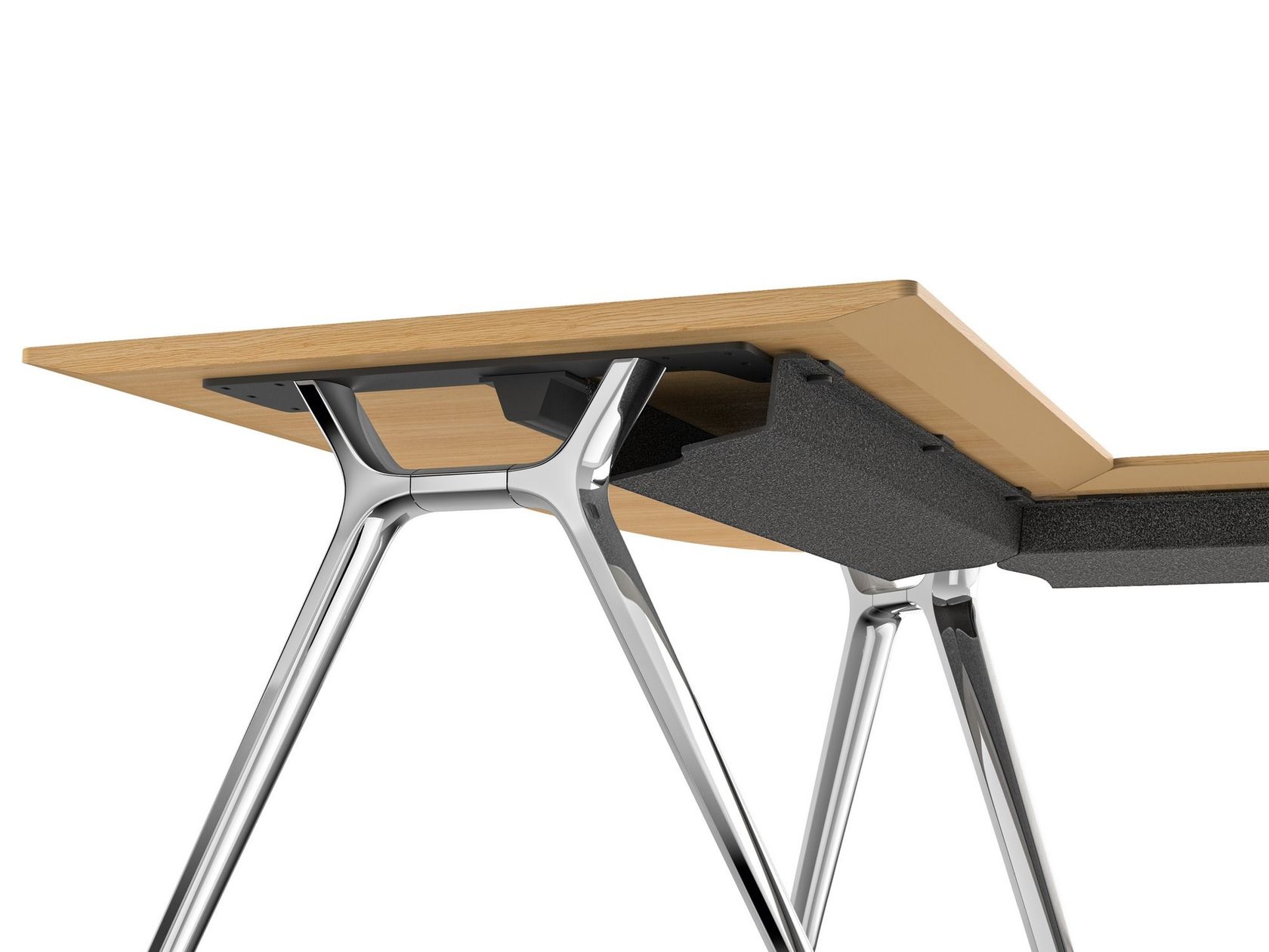 CONVO Meeting table with cable management By RENZ | design Jehs+Laub