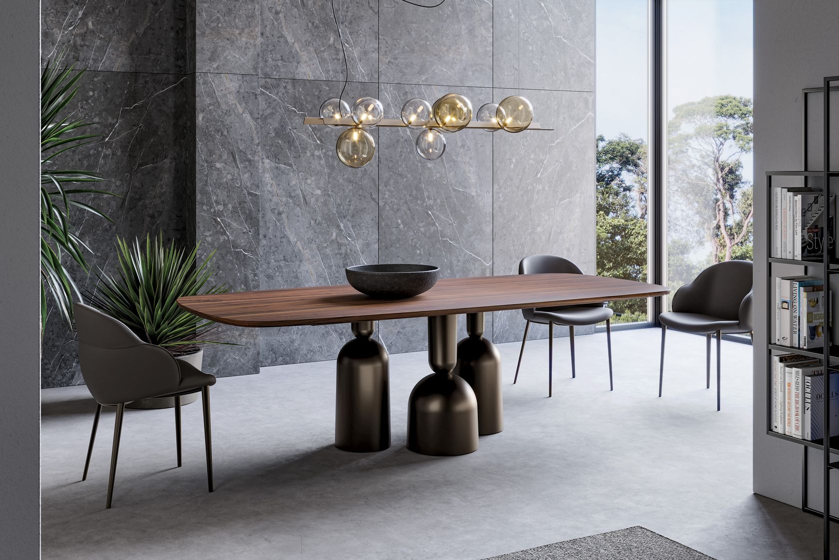 COP Barrel-shaped table By Bonaldo