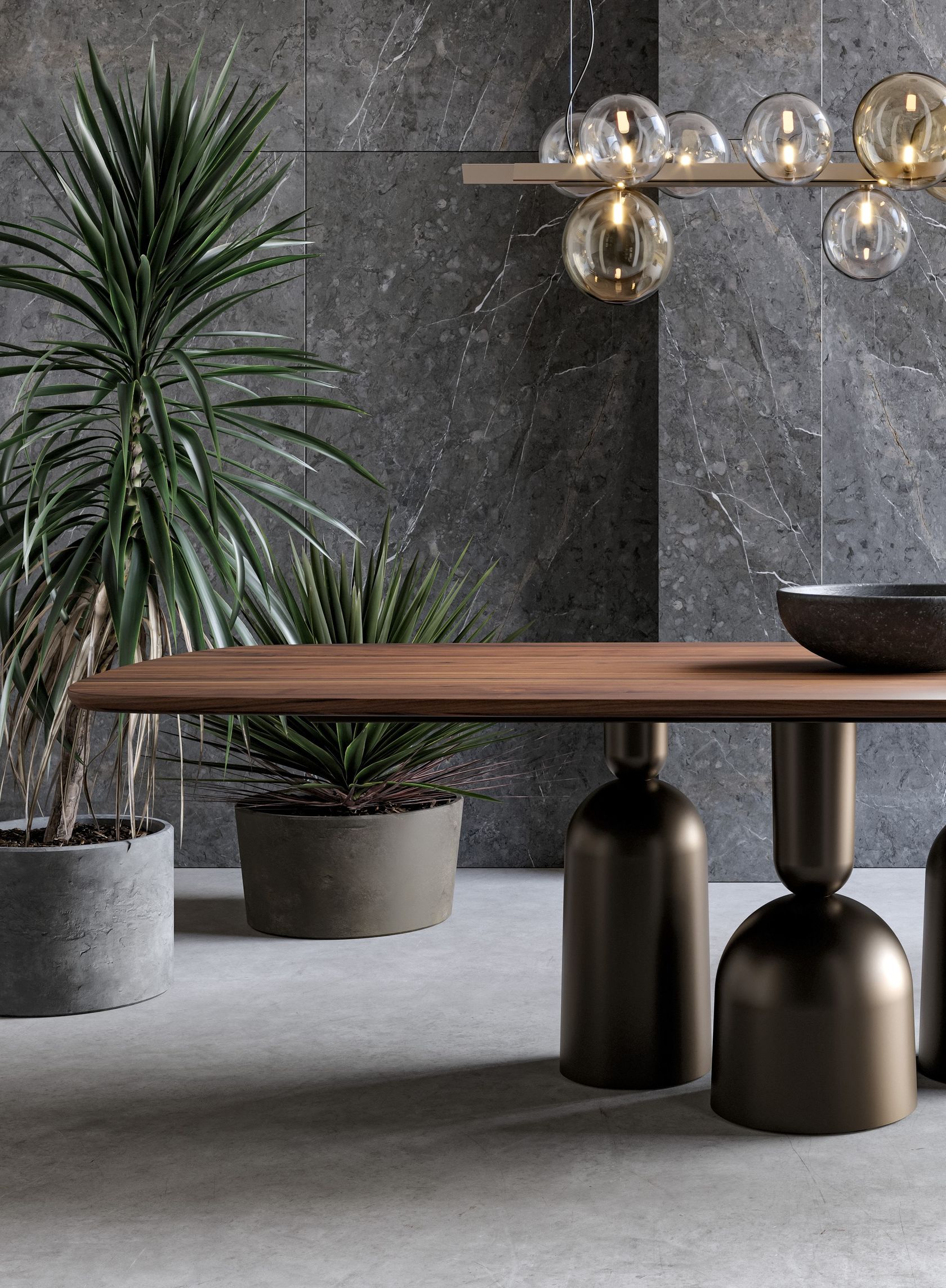 COP Barrel-shaped table By Bonaldo