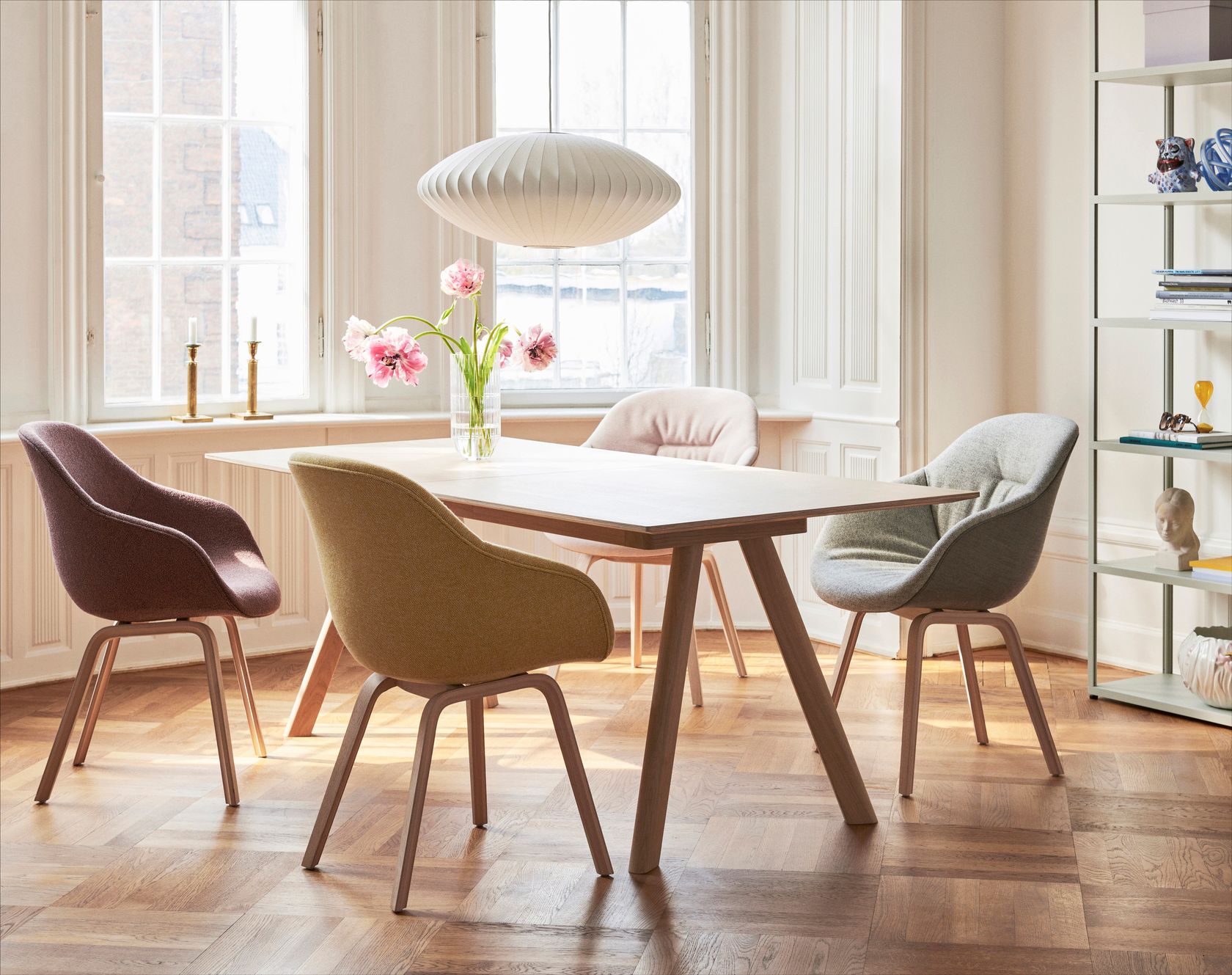 COPENHAGUE CPH 30 EXTENDABLE Table By Hay | design Ronan & Erwan Bouroullec