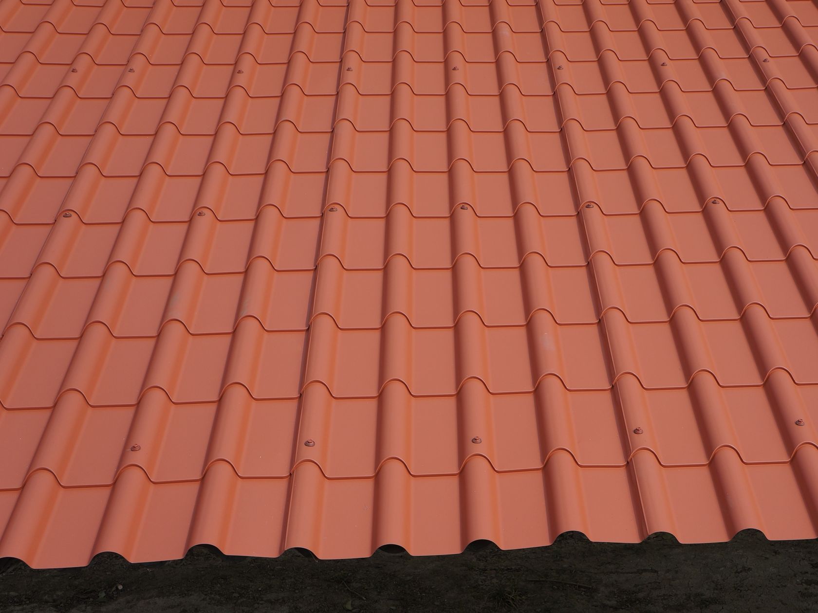 Metal bent roof tile COPPO CORINZIO By FIBROTUBI