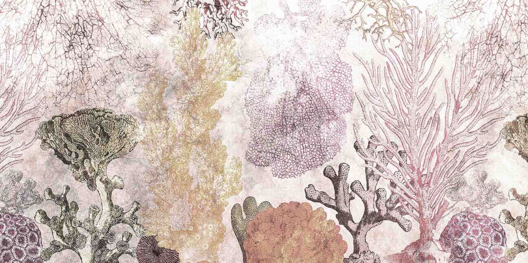 Wallpaper with floral pattern CORAL Wallpaper 2021 Collection By ...