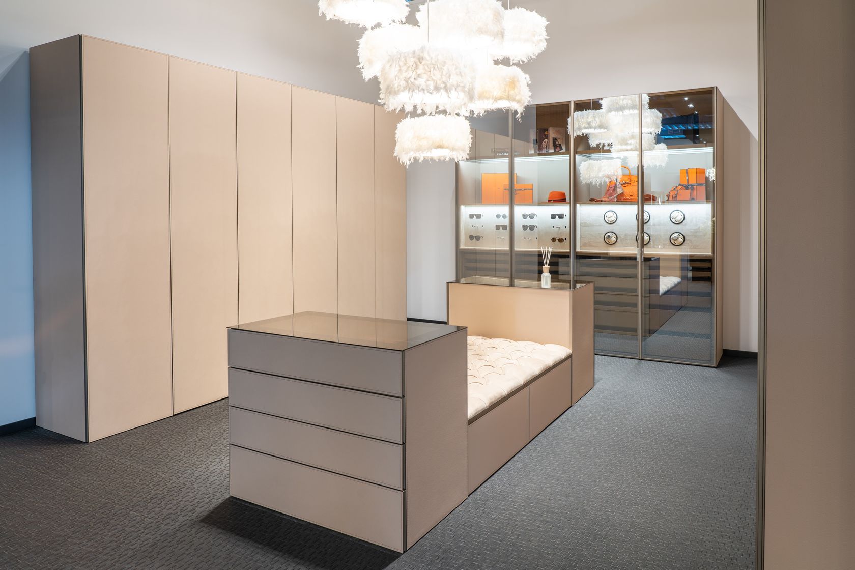 CORIUM LUXURY LEATHER CLOSET Wardrobe By BT45 | design BauTeam