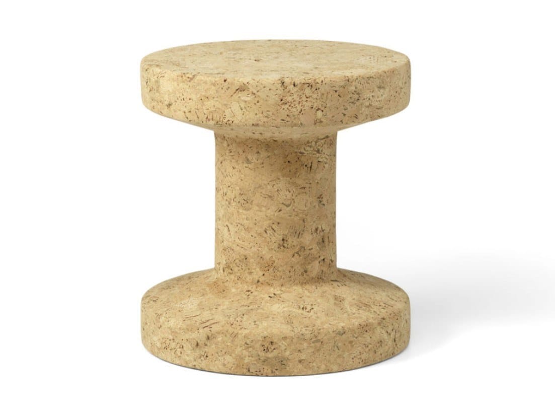 CORK FAMILY Cork stool / coffee table By Vitra | design Jasper Morrison