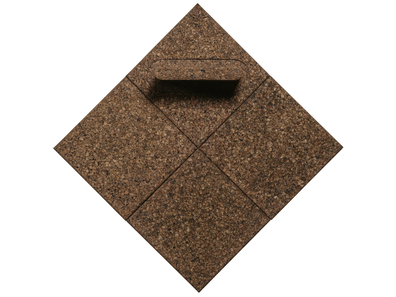 Acoustic ecological cork wall tiles CORKBOARD By GENCORK design Toni Grilo