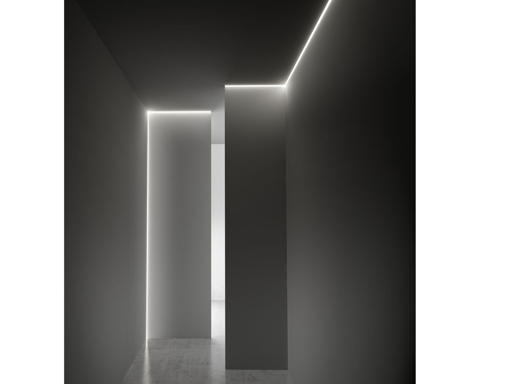 CORNER Perfil para iluminación lineal By PANZERI