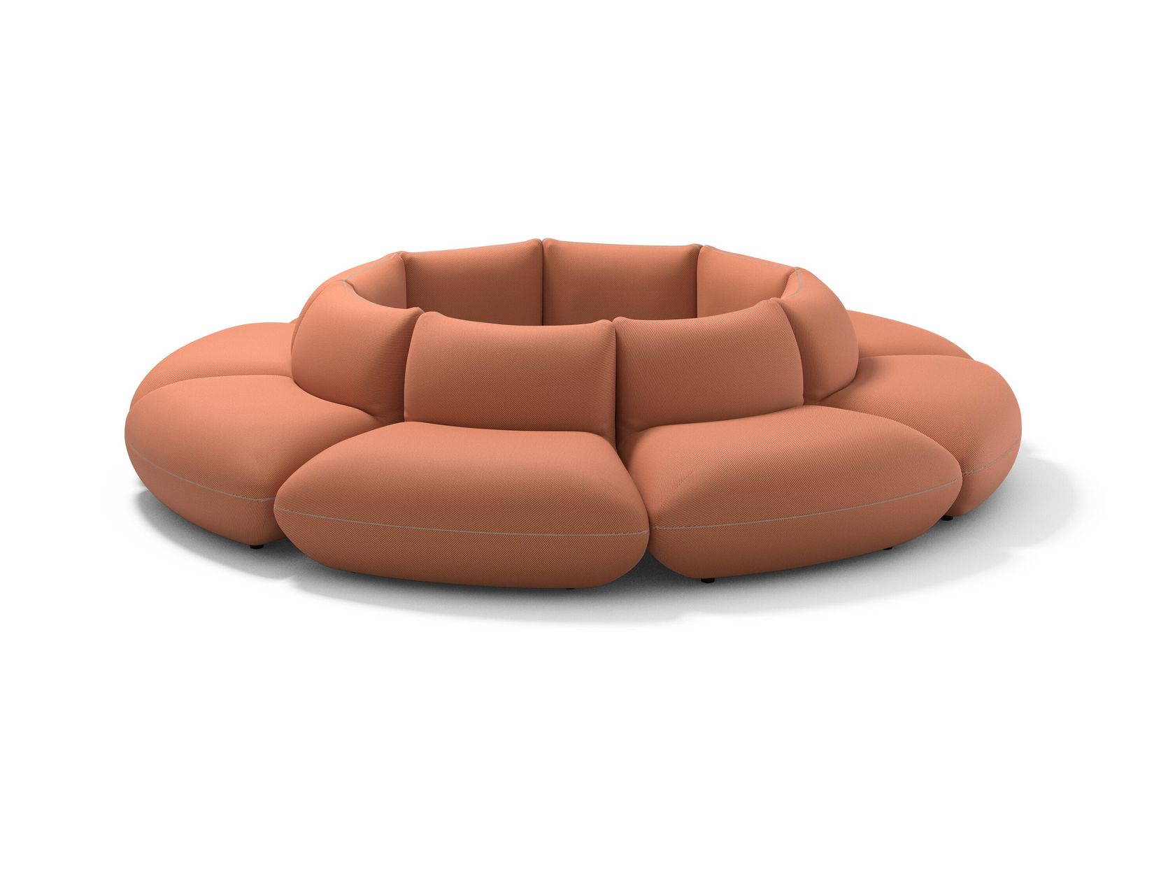 JALIS FLOW Canapé modulable en tissu By COR | design Jehs+Laub