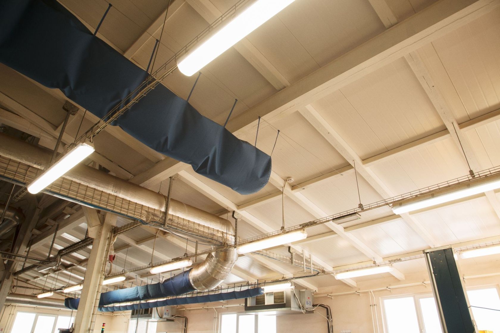 Polycarbonate ceiling lamp COSMO By ES-SYSTEM