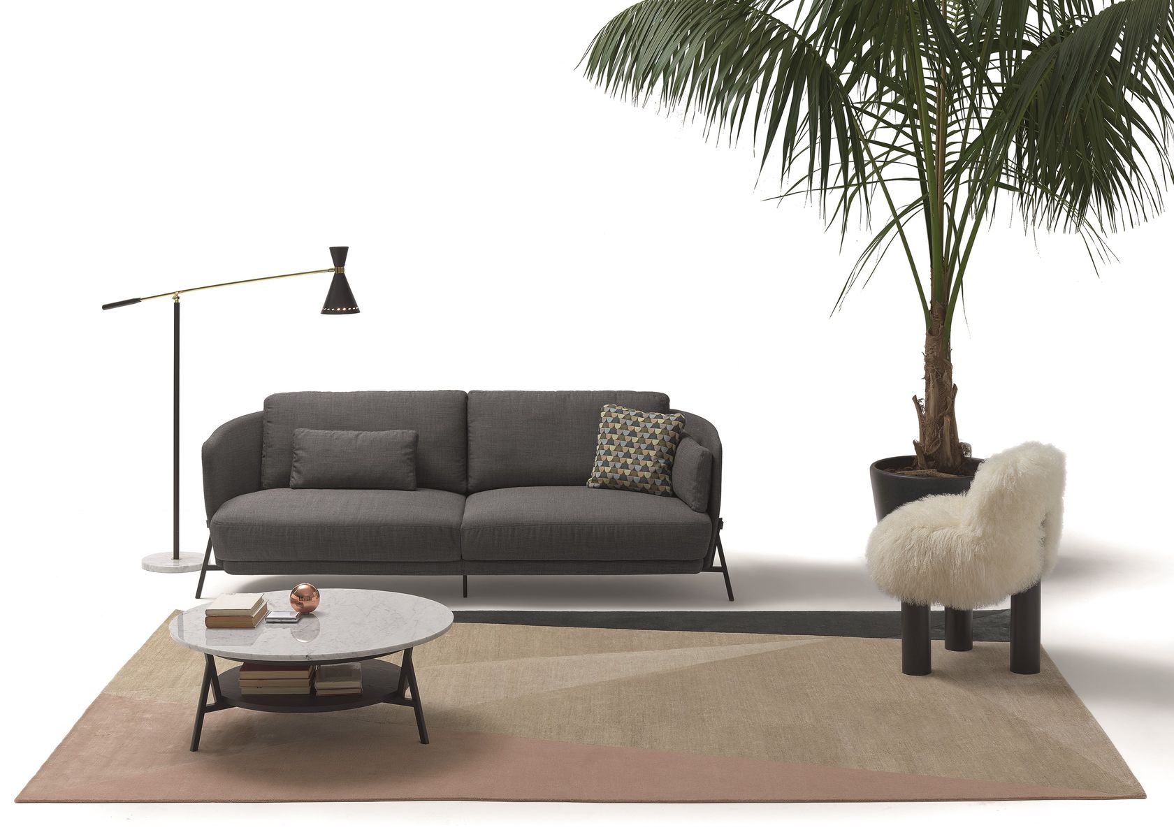 CRADLE | Sofa By arflex design Neri&Hu Design and Research Office