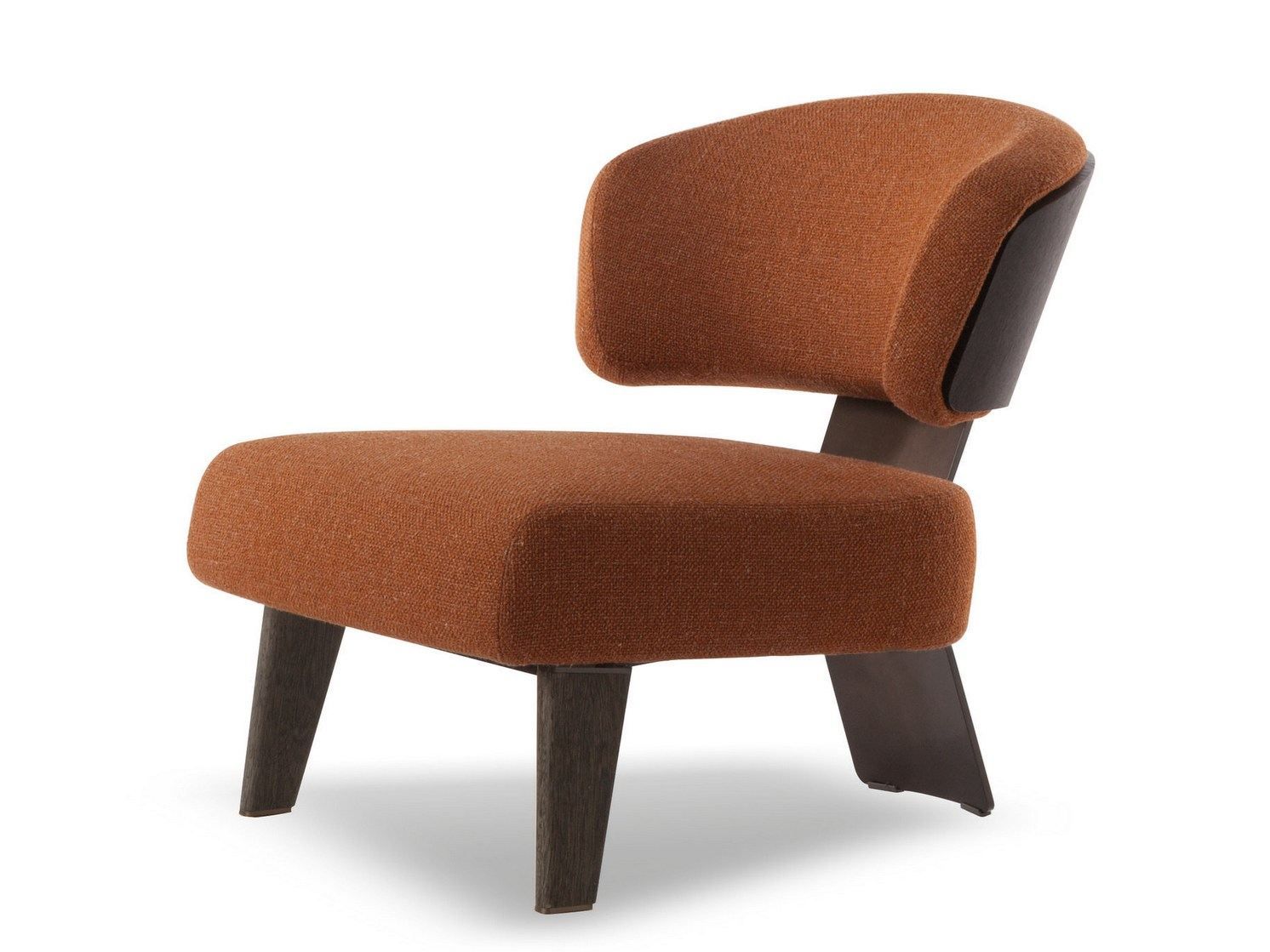 REEVES WOOD Easy chair By Minotti | design Rodolfo Dordoni