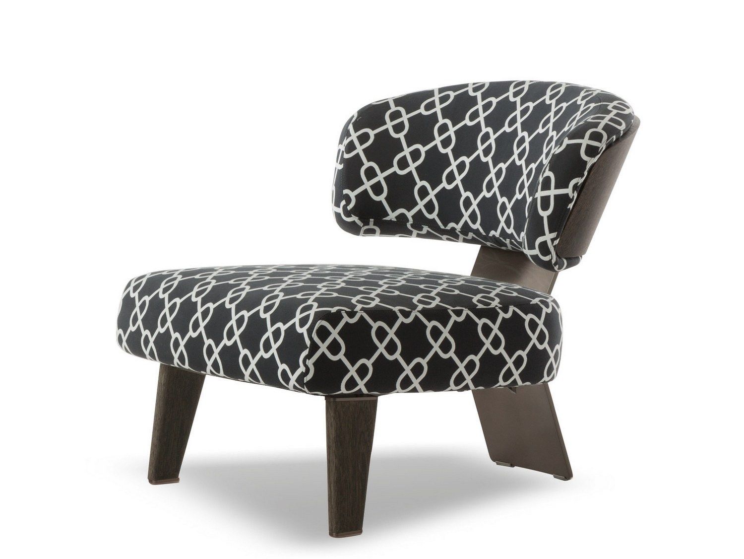 REEVES WOOD Easy chair By Minotti | design Rodolfo Dordoni