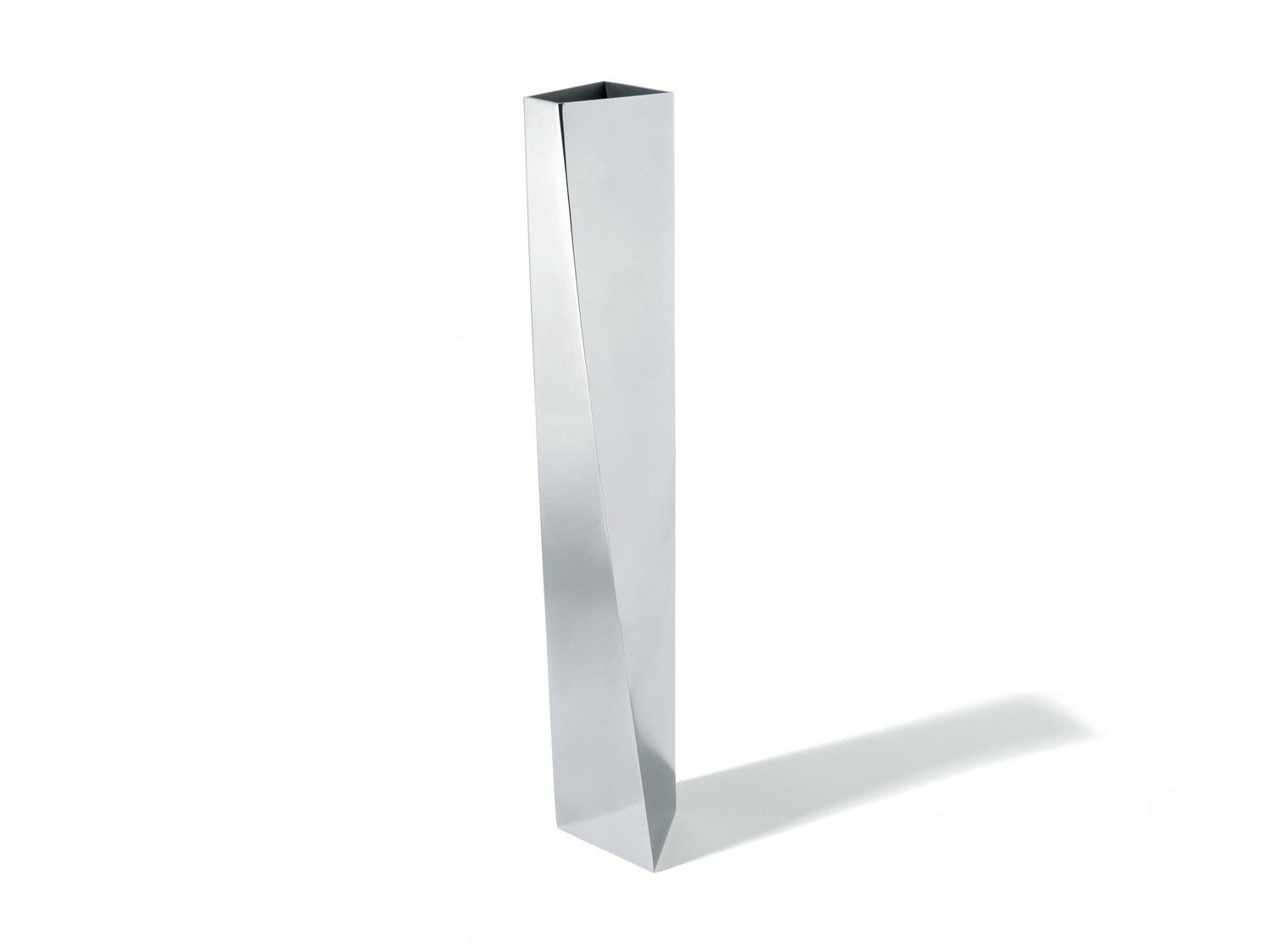 Contemporary style stainless steel vase CREVASSE By Alessi design Zaha ...