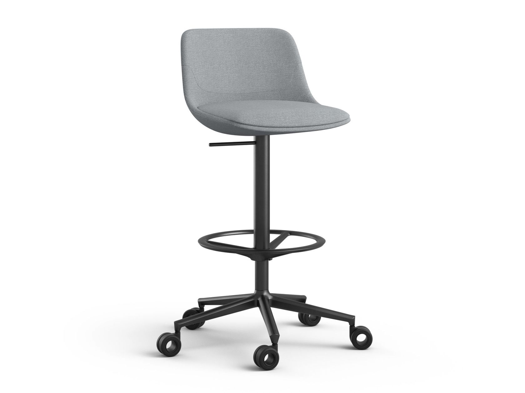 Office stools | Adjustable, with wheels and backrest | Archiproducts