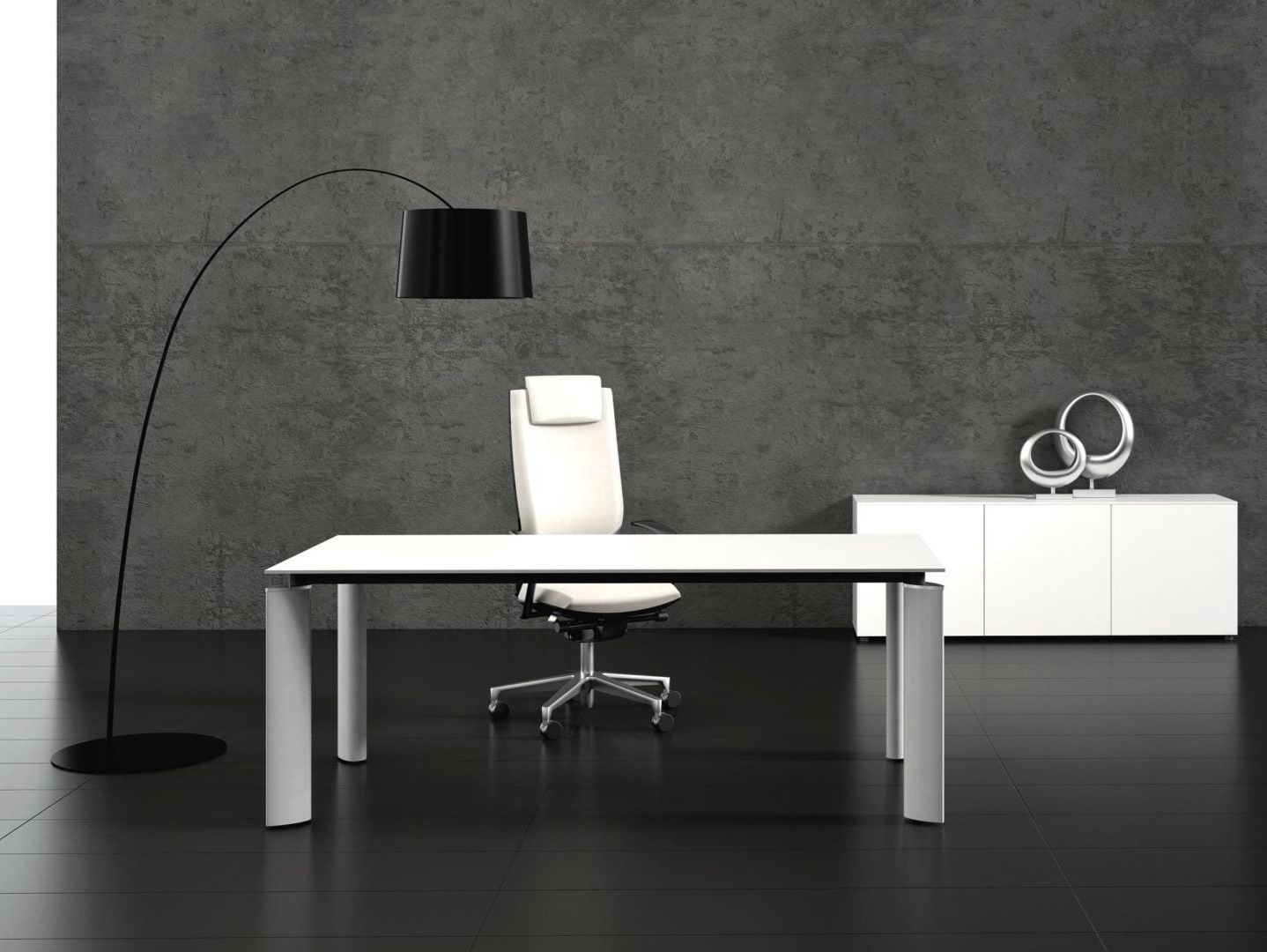 CRYSTAL | Scrivania rettangolare By MDD