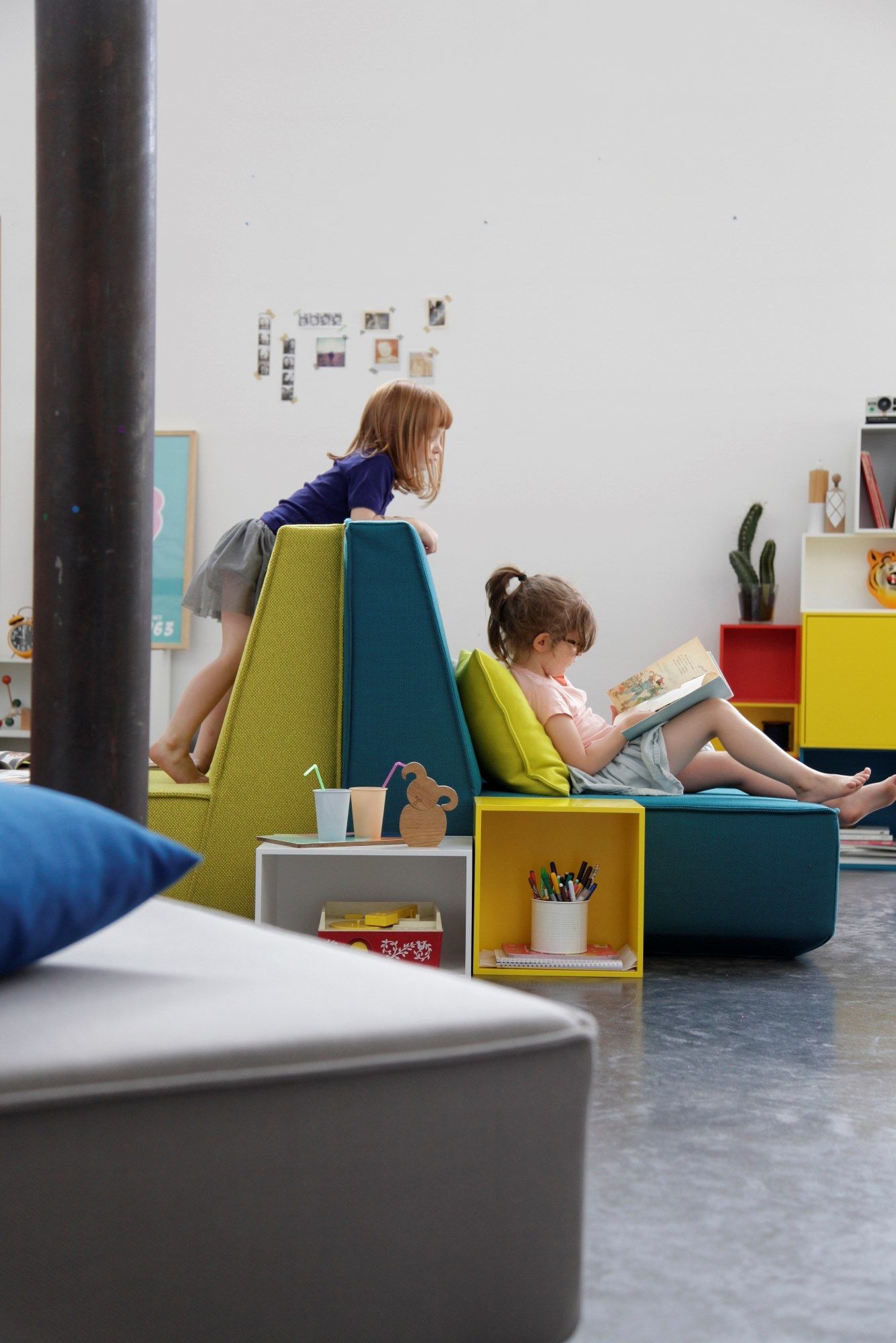 CUBIT Fabric armchair with removable cover By Cubit by Mymito