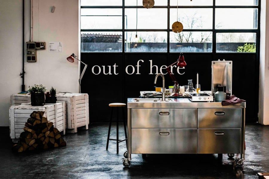 CUCINA 160 “OUT OF HERE” By ALPES-INOX