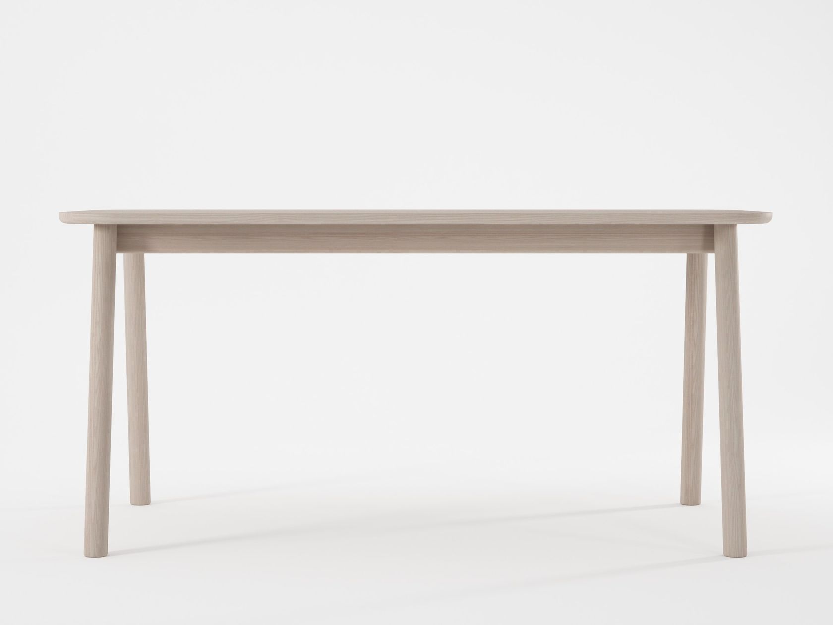 CURBUS Rectangular solid wood dining table By KARPENTER | design Hugues ...
