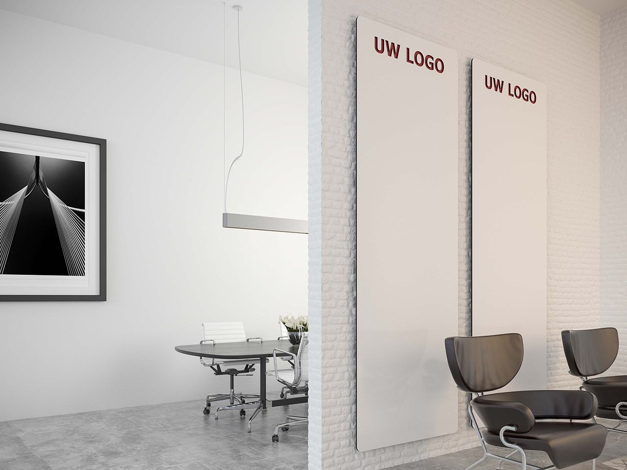Design whiteboard CURVE By Chameleon