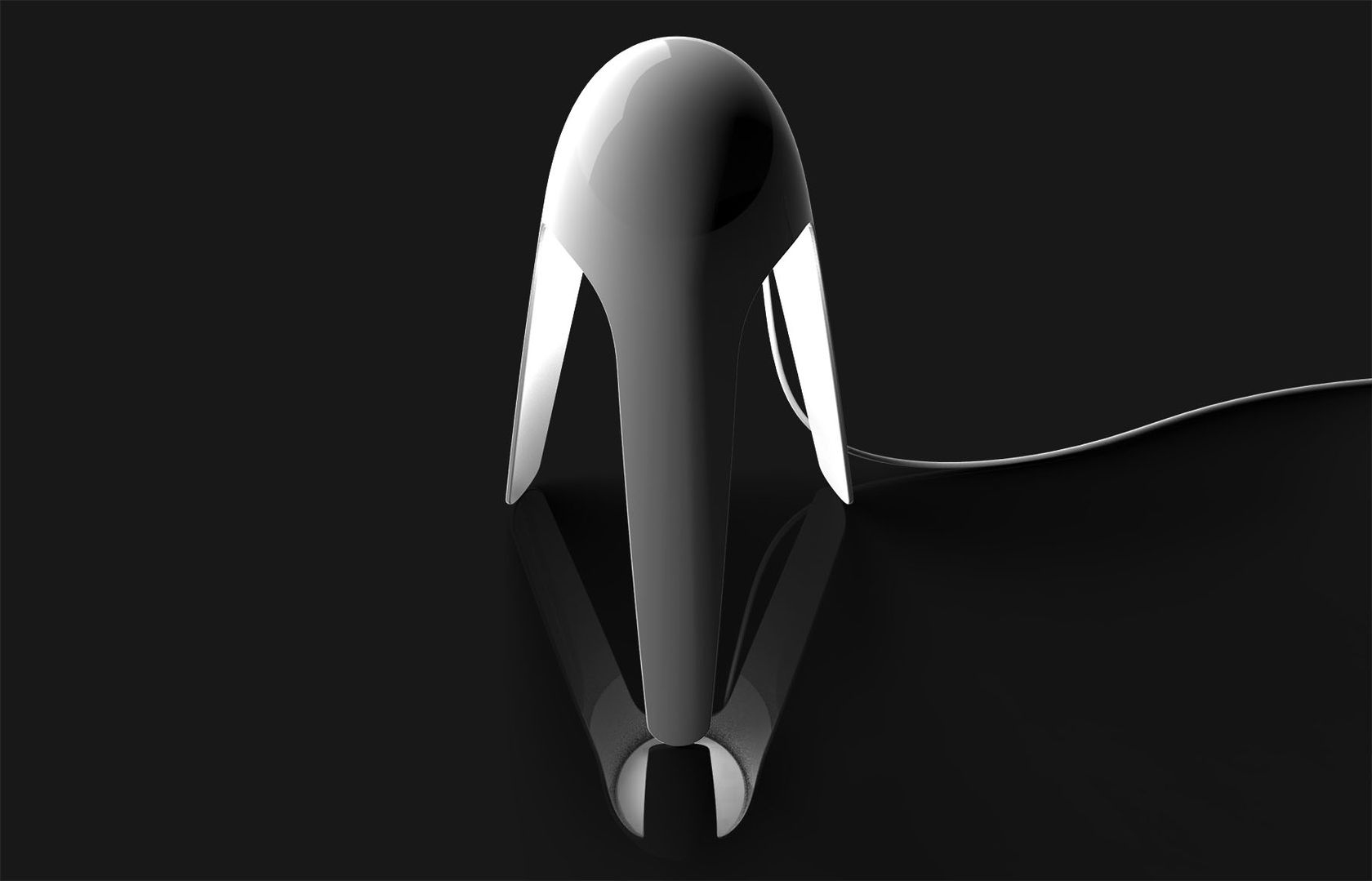 CYBORG Table lamp By Martinelli Luce | design Karim Rashid