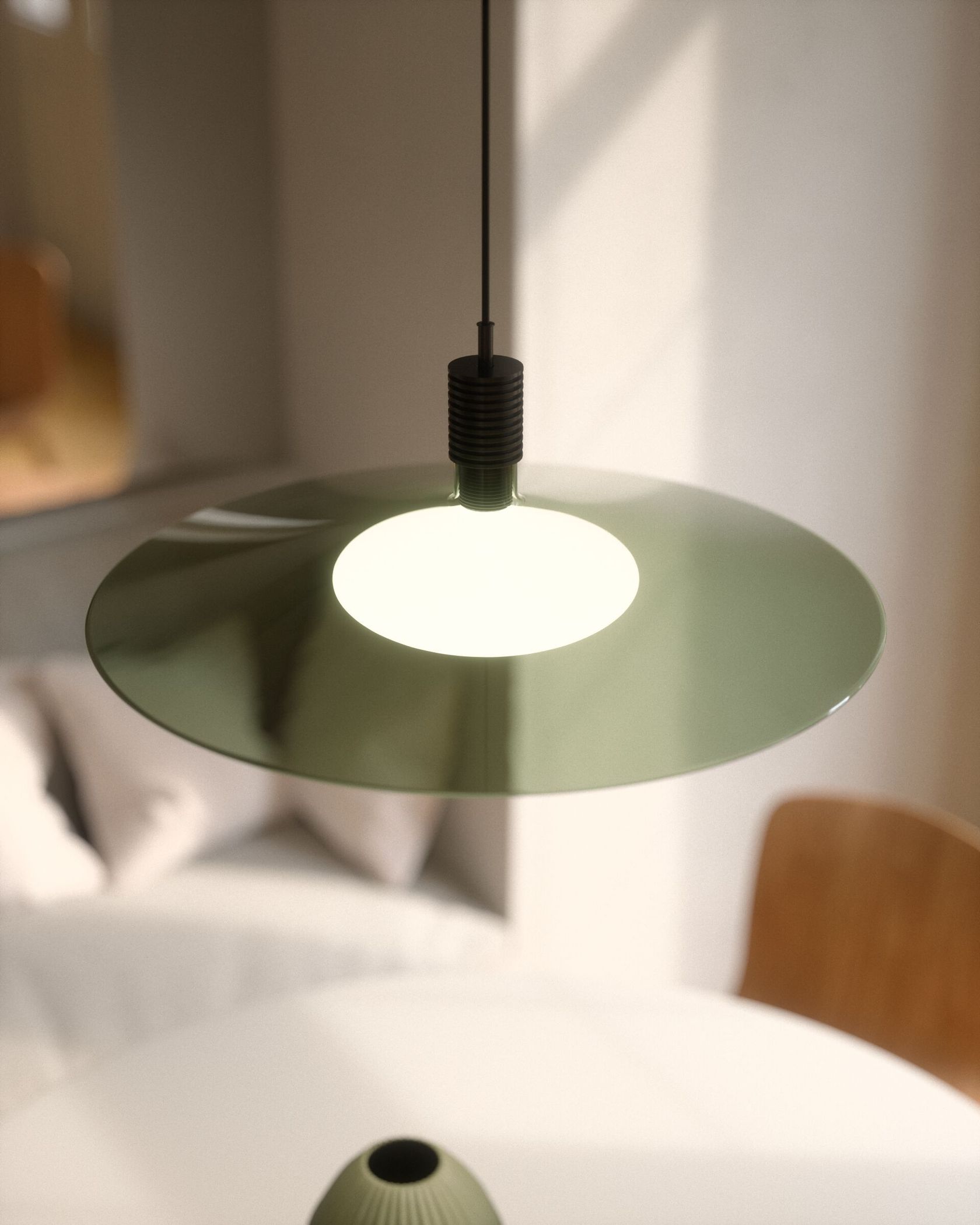 HYDRA Lampada a sospensione a LED in vetro By Cangini & Tucci