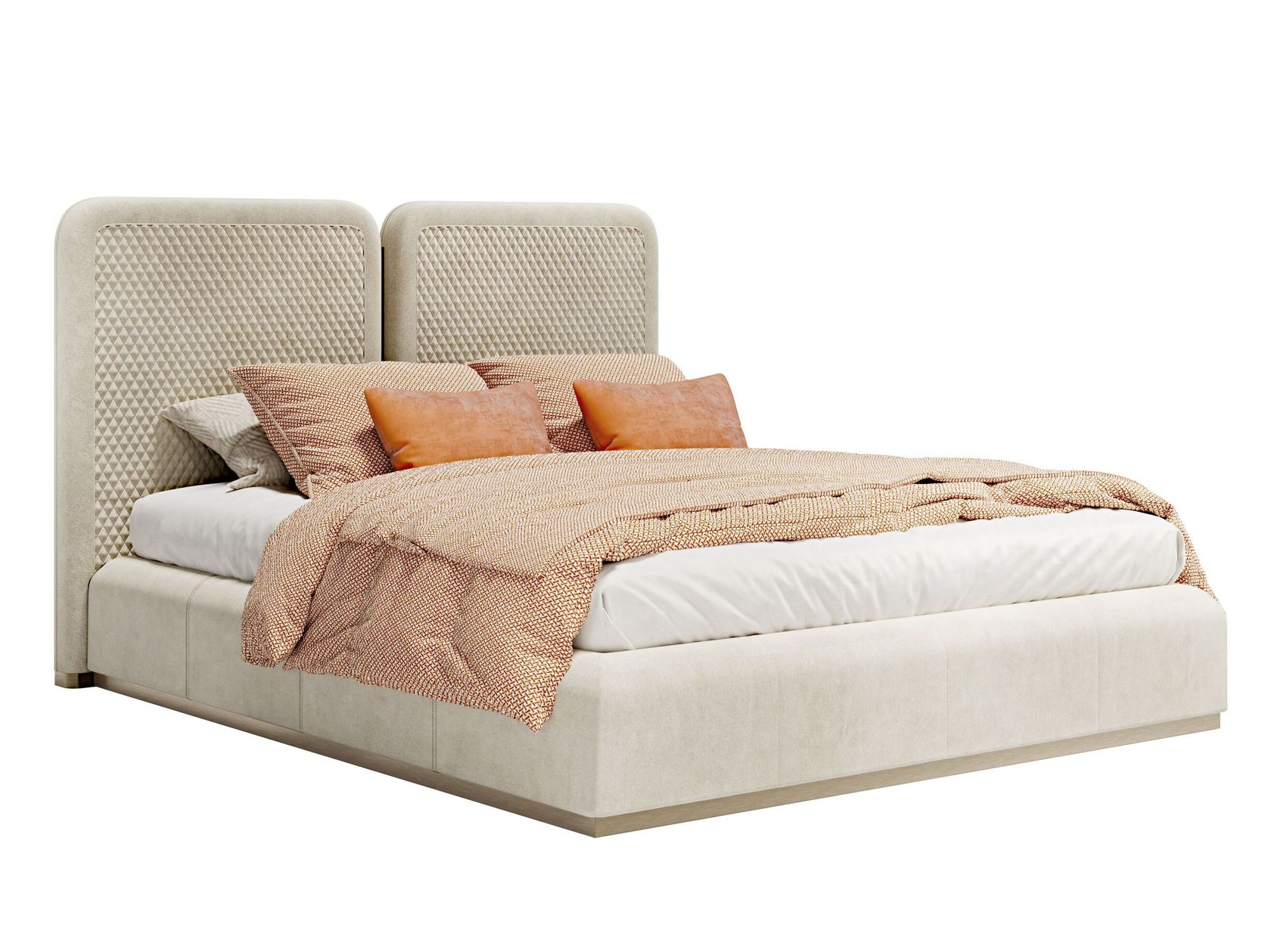 ORION XL Bed with upholstered headboard By Capital Collection | design ...