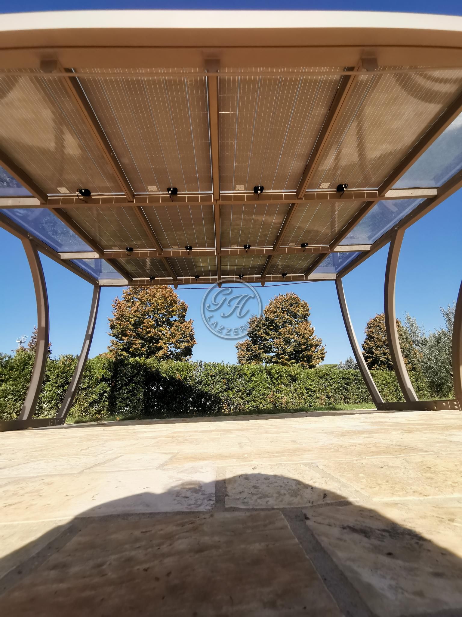 Abri voiture en fer forgé Carport 5 By GH LAZZERINI