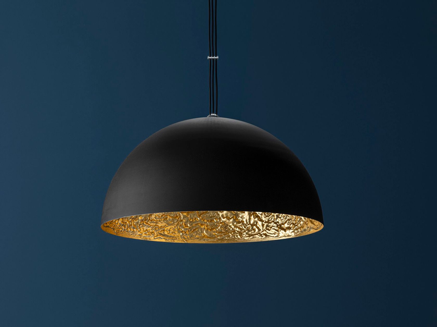STCHU-MOON 02 230V LED aluminium pendant lamp By Catellani & Smith ...