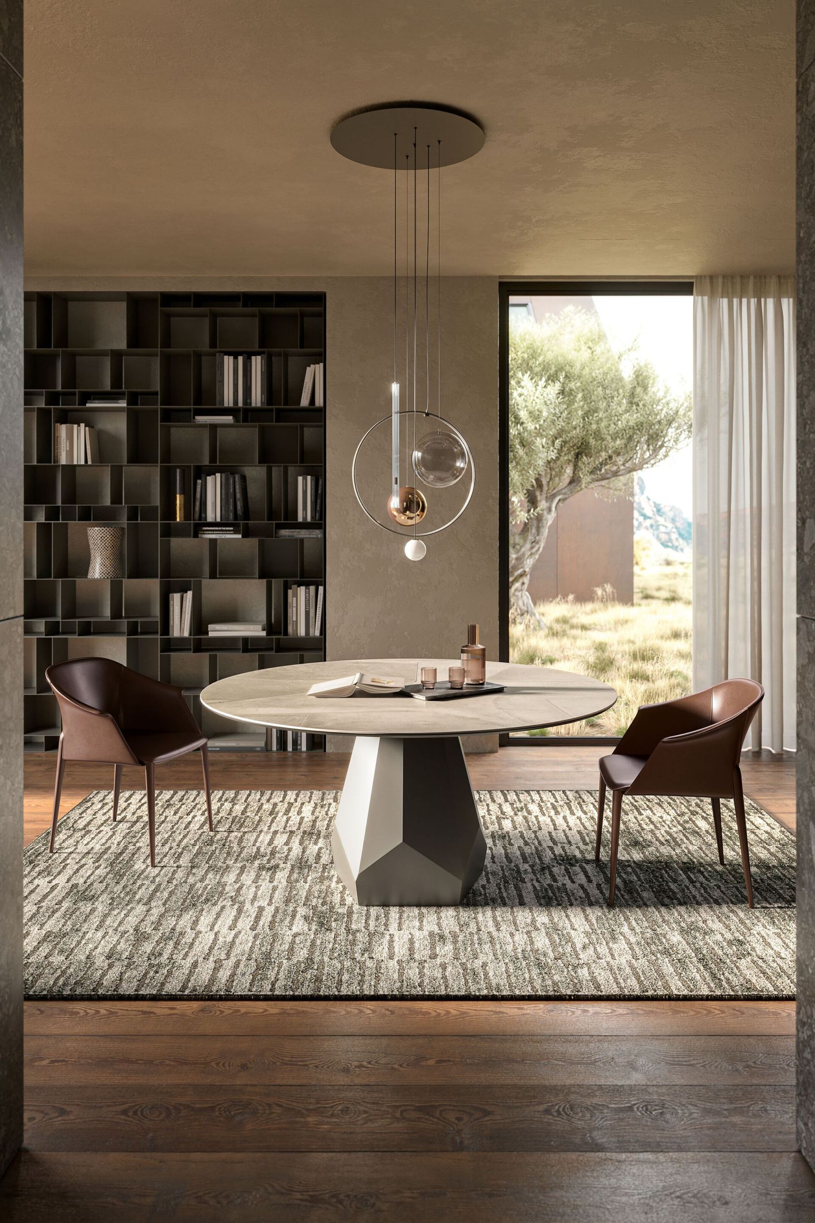 ZERMATT KERAMIK Table By Cattelan Italia