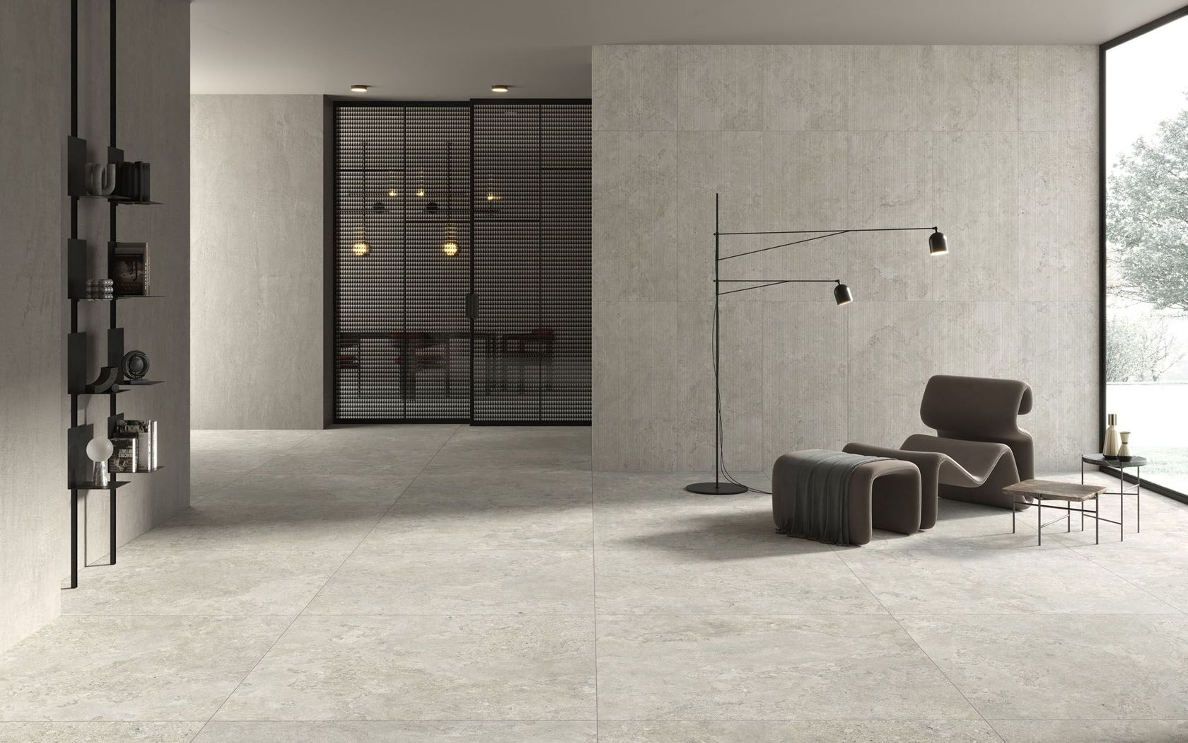 PORTRAITS ERICE Stone effect porcelain stoneware tiles By Ceramiche Caesar