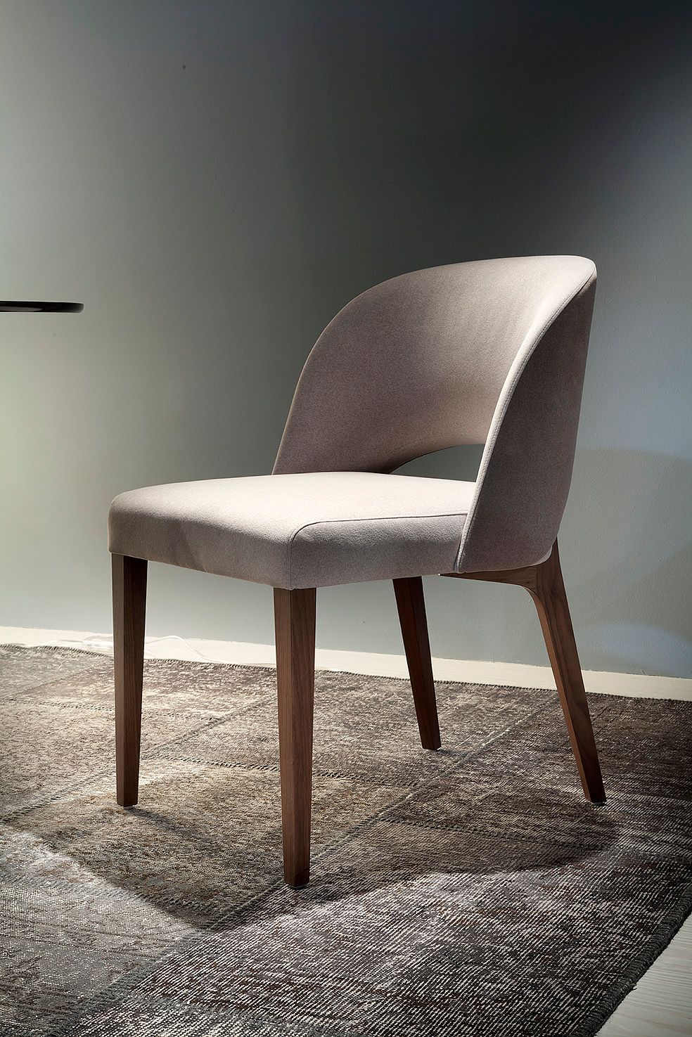 LIBRA Upholstered fabric chair By Tonon | design Matteo Nunziati