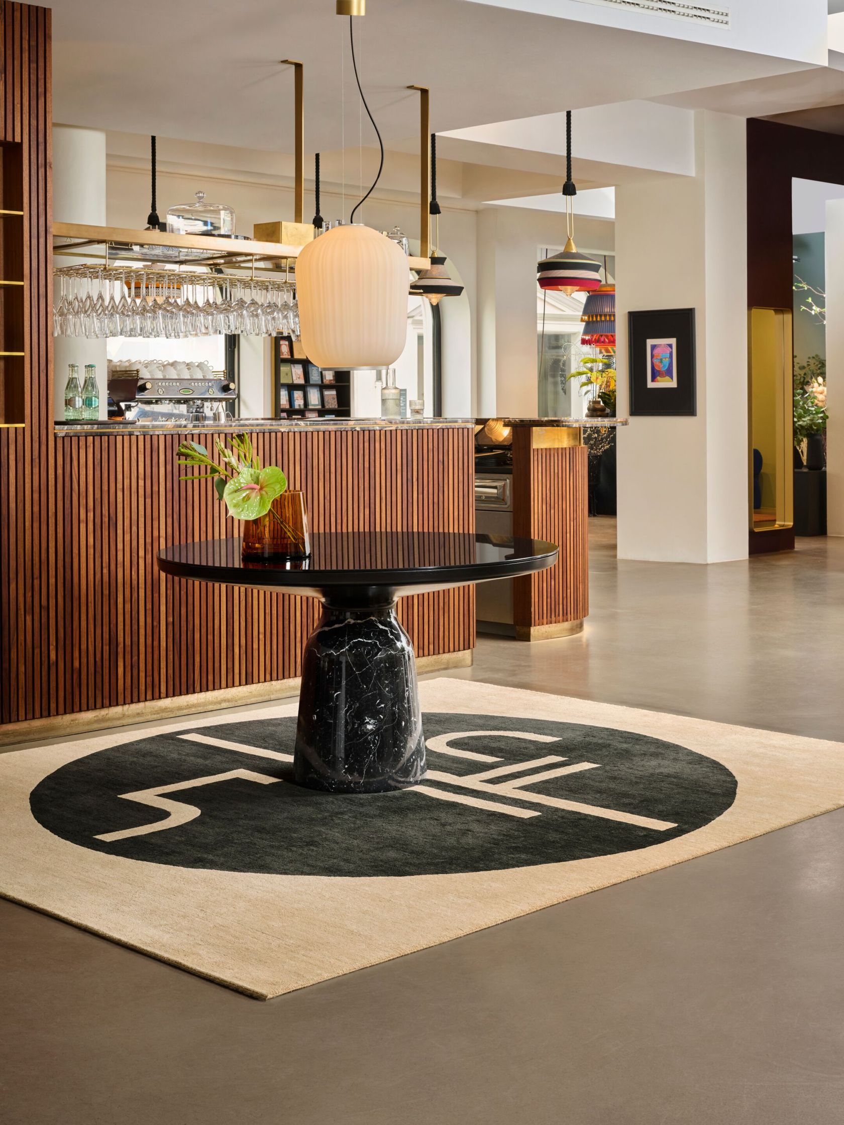 BELL Table By ClassiCon | design Sebastian Herkner