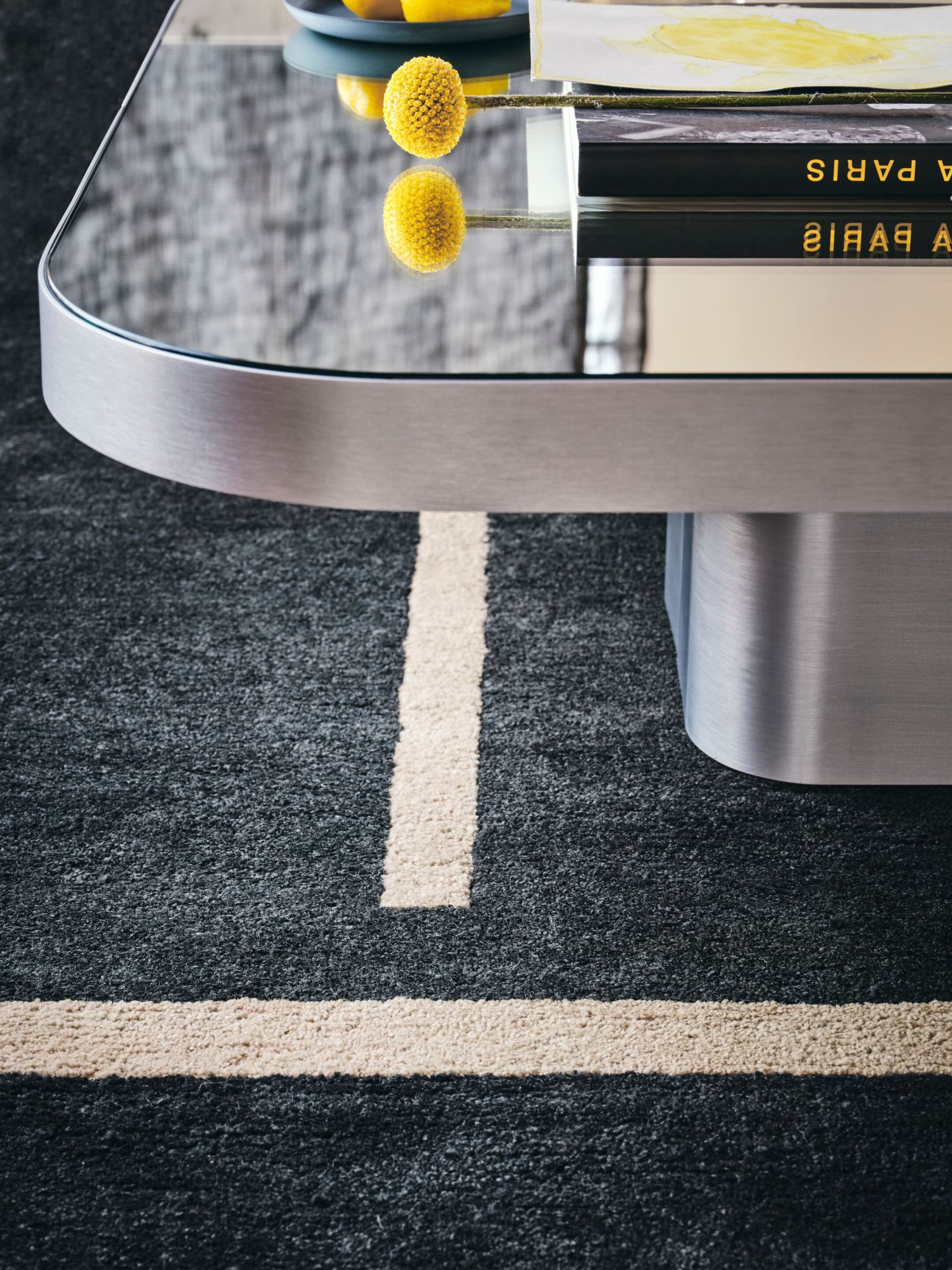 BOW COFFEE TABLE NO. 4 Square aluminium central coffee table By ClassiCon | design Guilherme Torres