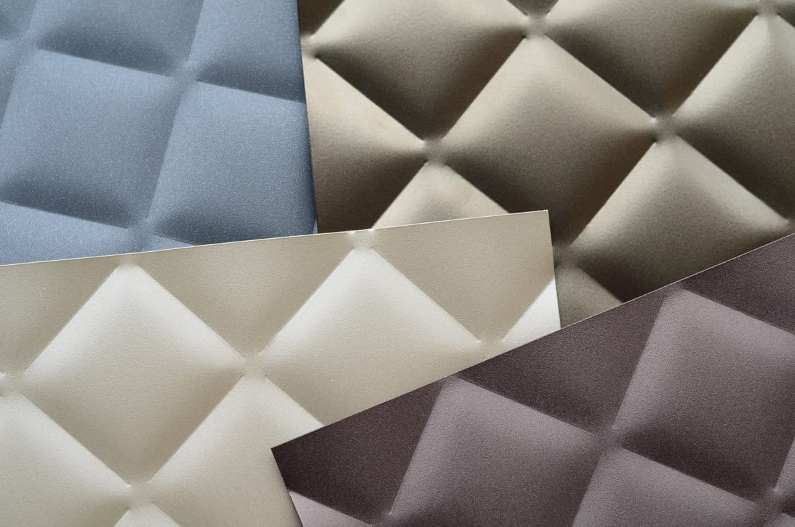 Three-dimensional metal cladding panel COLLECTION 2020 By Emboss
