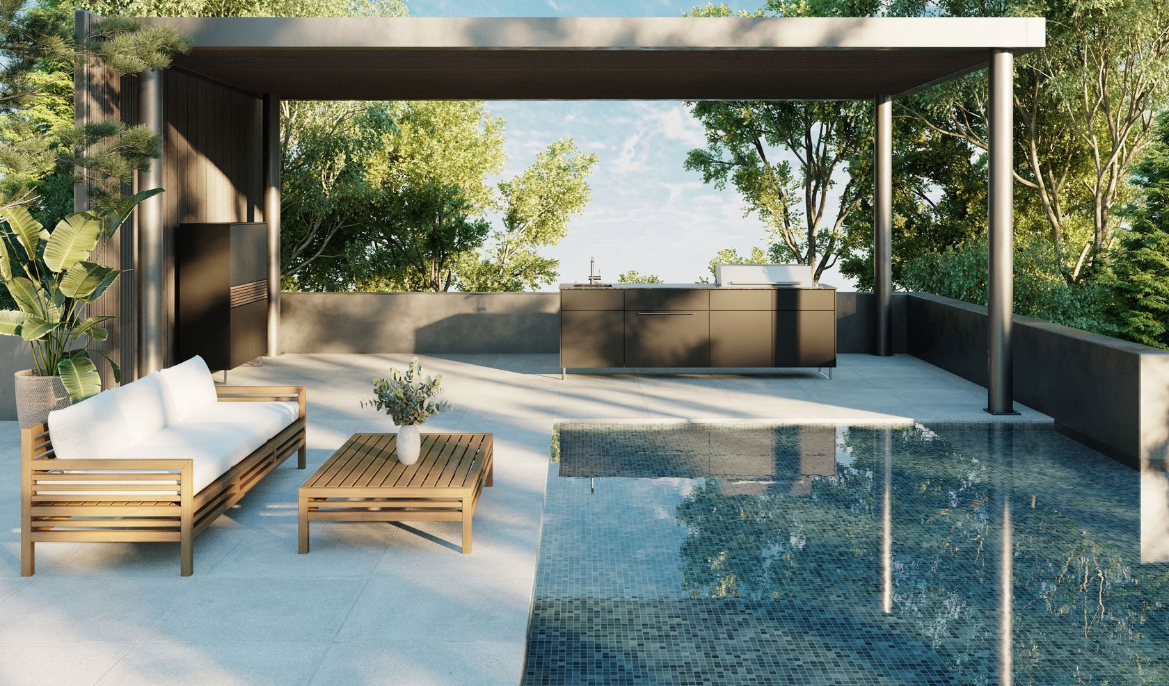 CUBIC OUTDOOR KITCHEN C2 Modular outdoor kitchen By CUBIC OUTDOOR LIVING