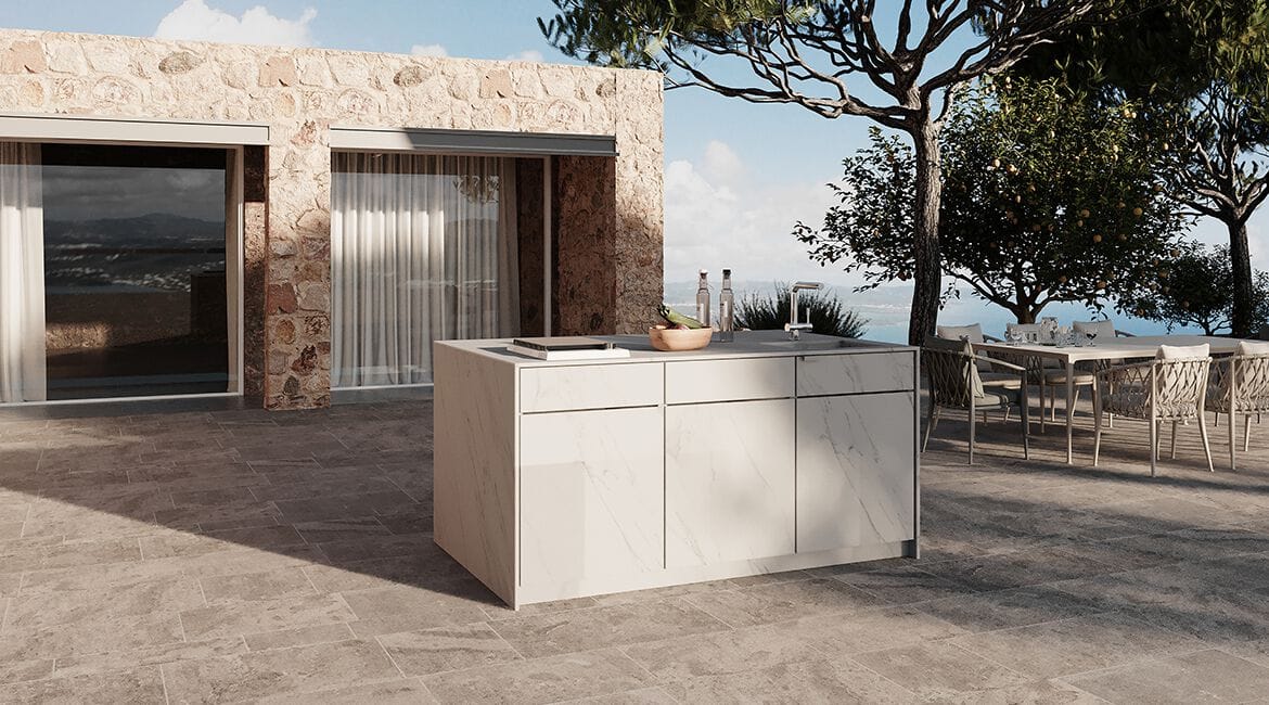 CUBIC OUTDOOR KITCHEN C3 Modular outdoor kitchen By CUBIC OUTDOOR LIVING