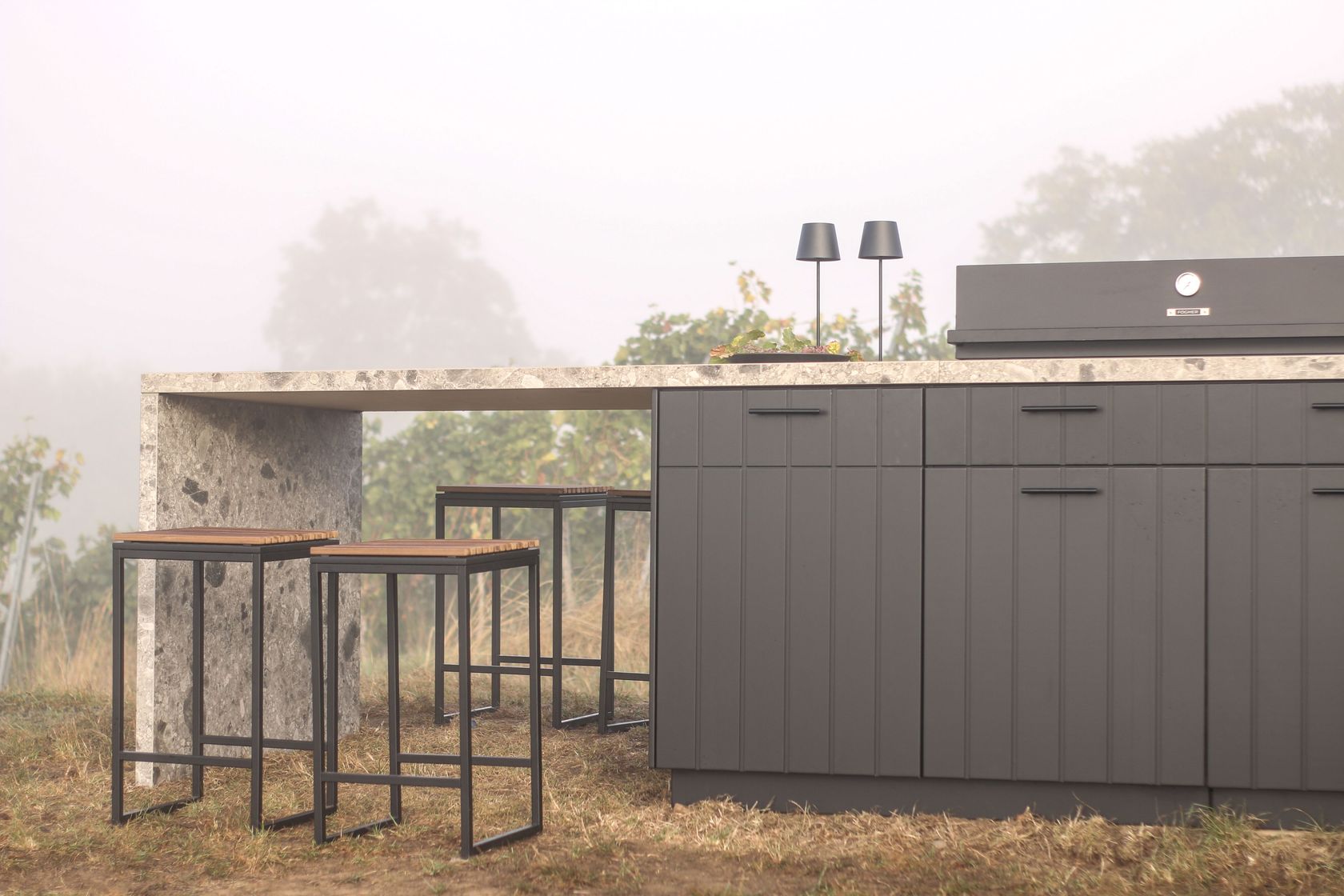 CUBIC OUTDOOR KITCHEN C4 Outdoor kitchen By CUBIC OUTDOOR LIVING